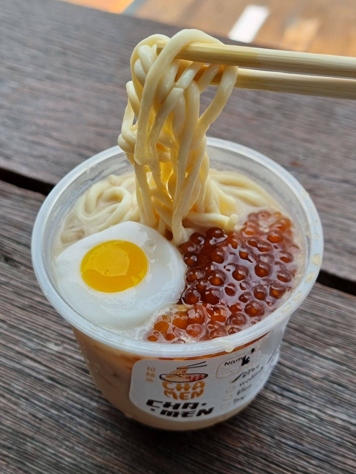 ชาเมน ร้าน Cha-men 拉麺茶 ตลาดปลาบางแสน