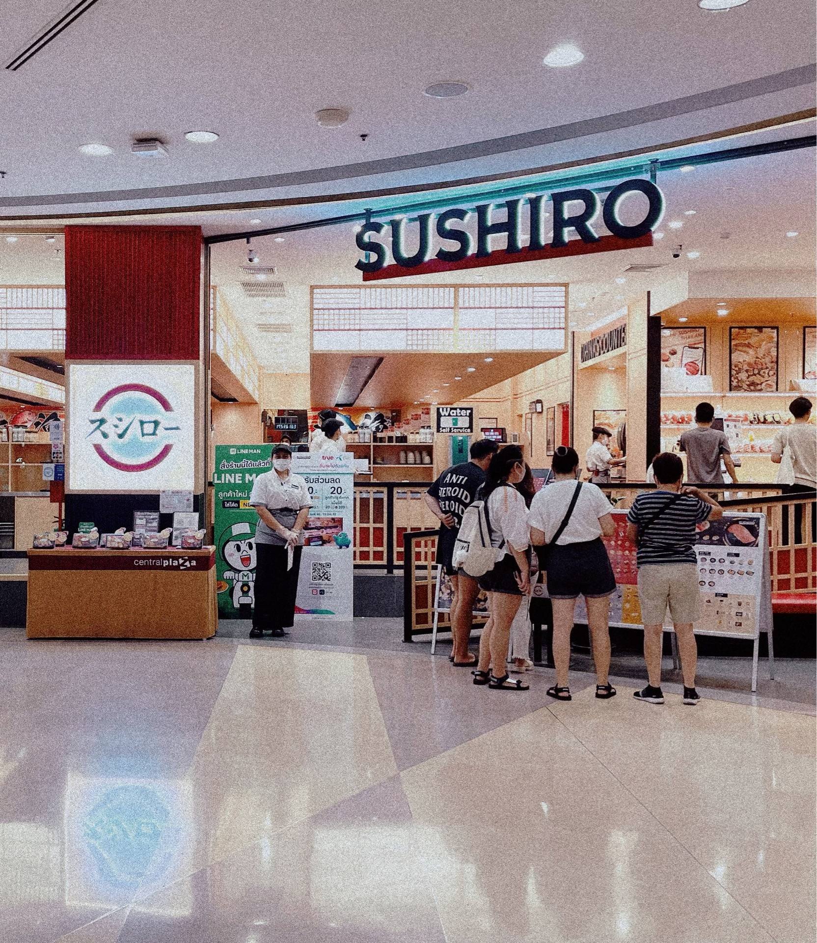 รีวิว SUSHIRO THAILAND Central Plaza Grand Rama 9 - แวะมาทานซูชิเล่นๆ อิ่มออกไปทุกที