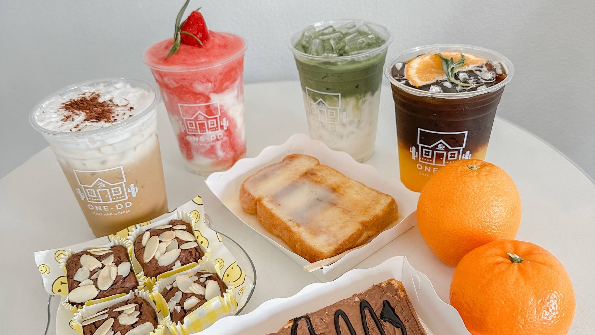 ร้านกาแฟ วันดีดี ONE-DD cafe&coffee ตรงข้ามโรงเรียนท้ายหาด - สั่งอาหารเ ...