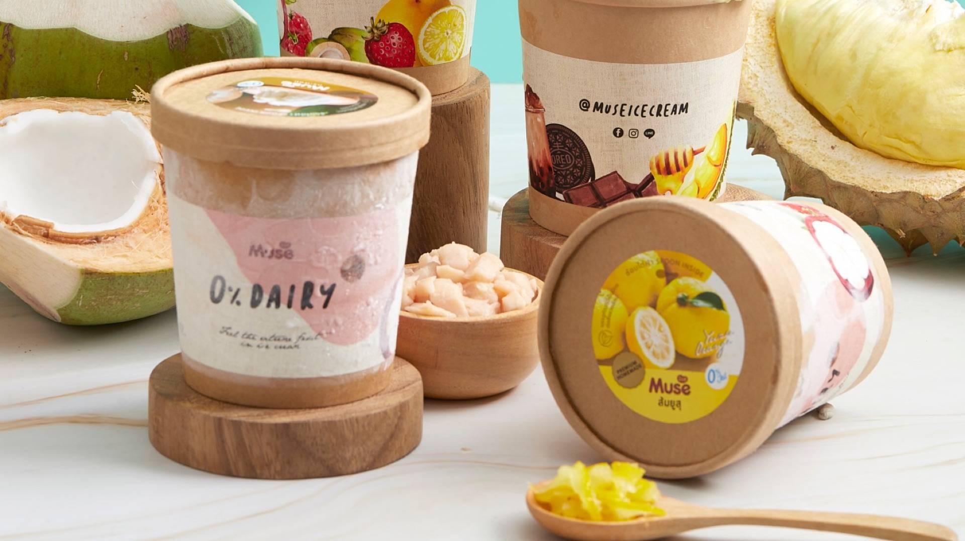 ร้าน Muse Ice Cream สาขาเจริญนคร | รีวิวร้านอาหาร