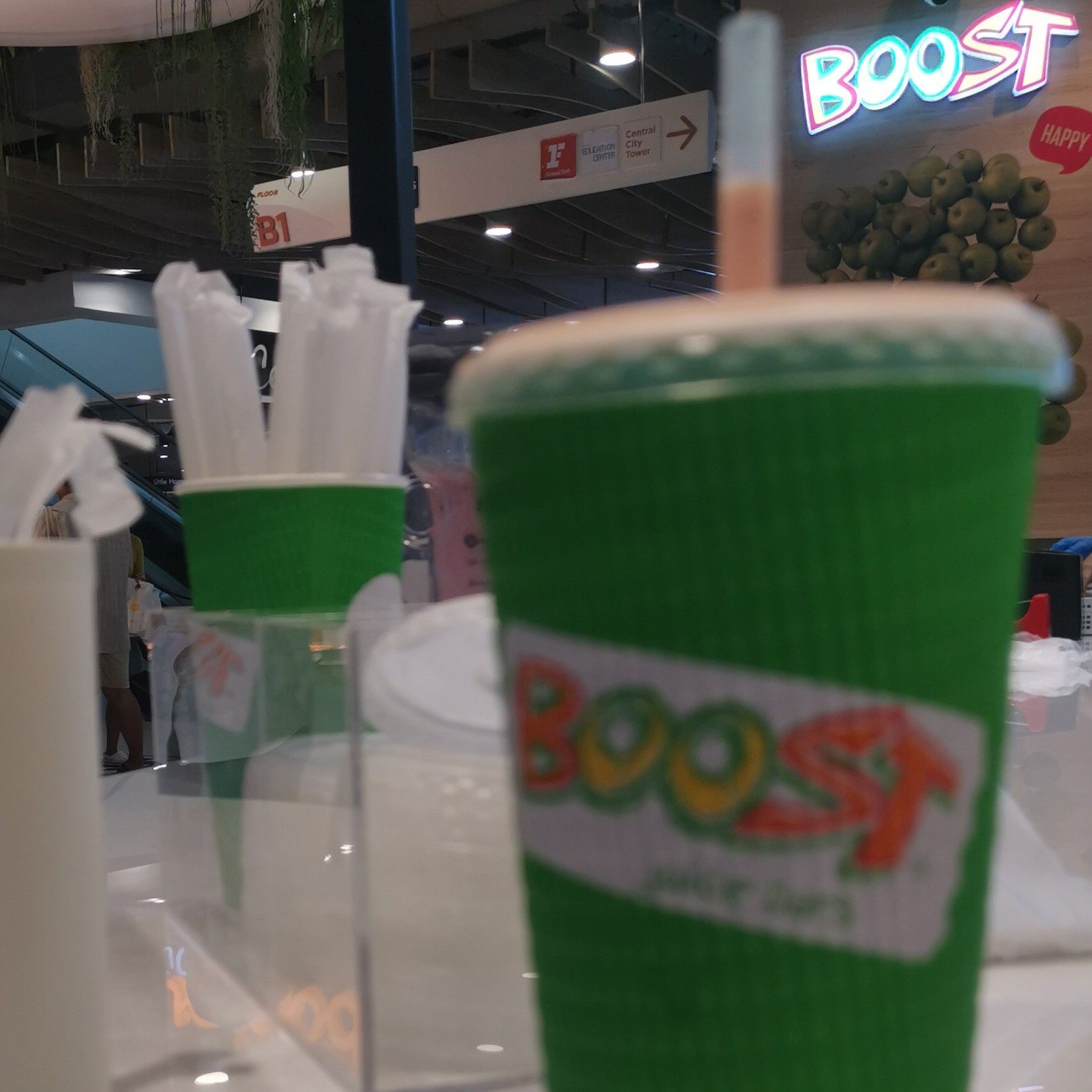 รีวิว Boost Juice Bars Central Bangna - 🥰🥰🥰🥰🥰