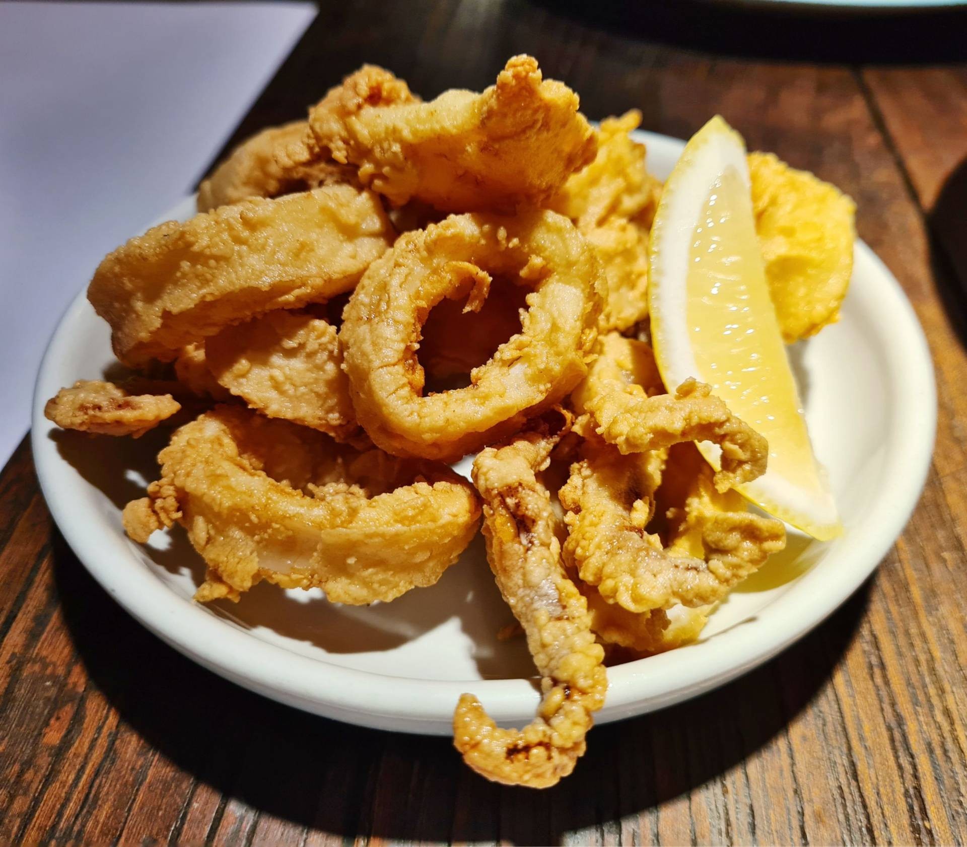 Calamari Fritti ร้าน Gigi - Dining Hall & Bar