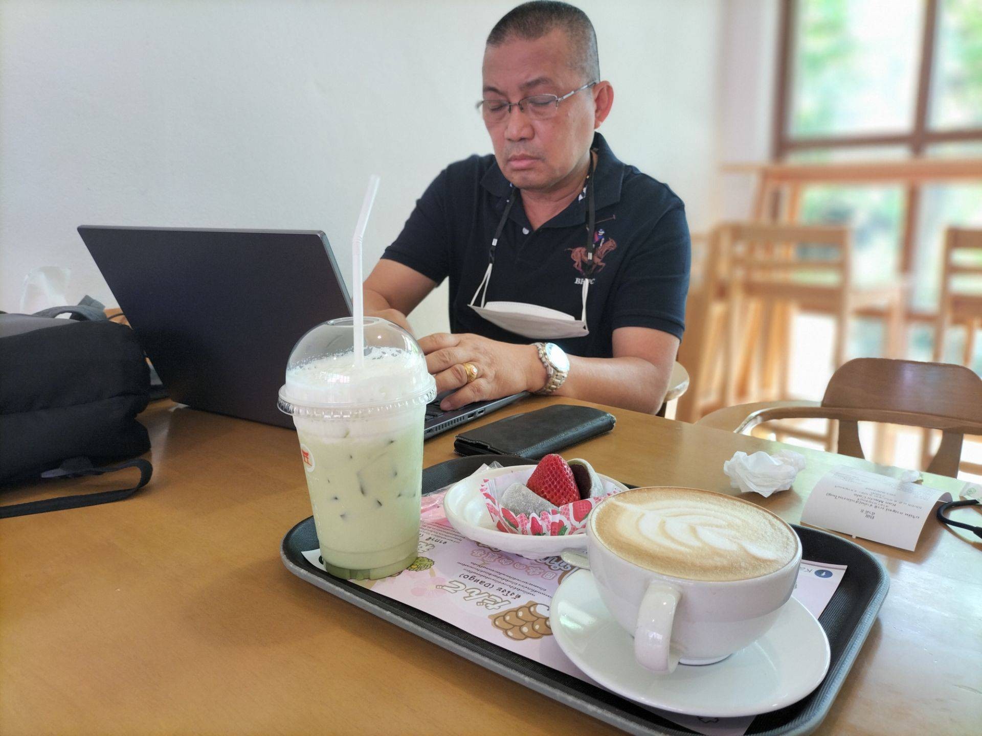 รีวิว Kan Machi Cafe - อร่อยครับ บรรยากาศดี สวย