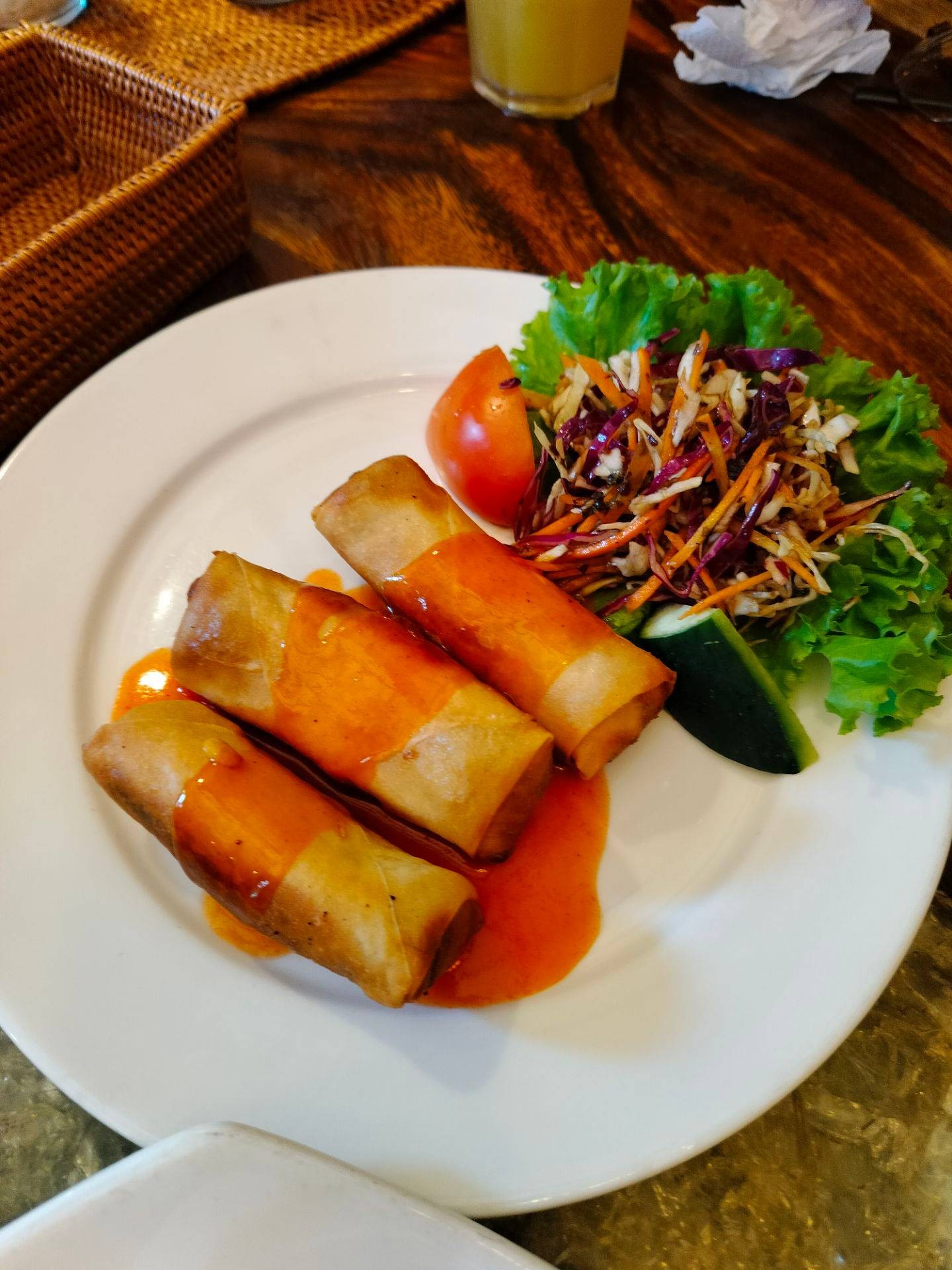 Spring Roll • 55,000 IDR++ ร้าน iiga warung