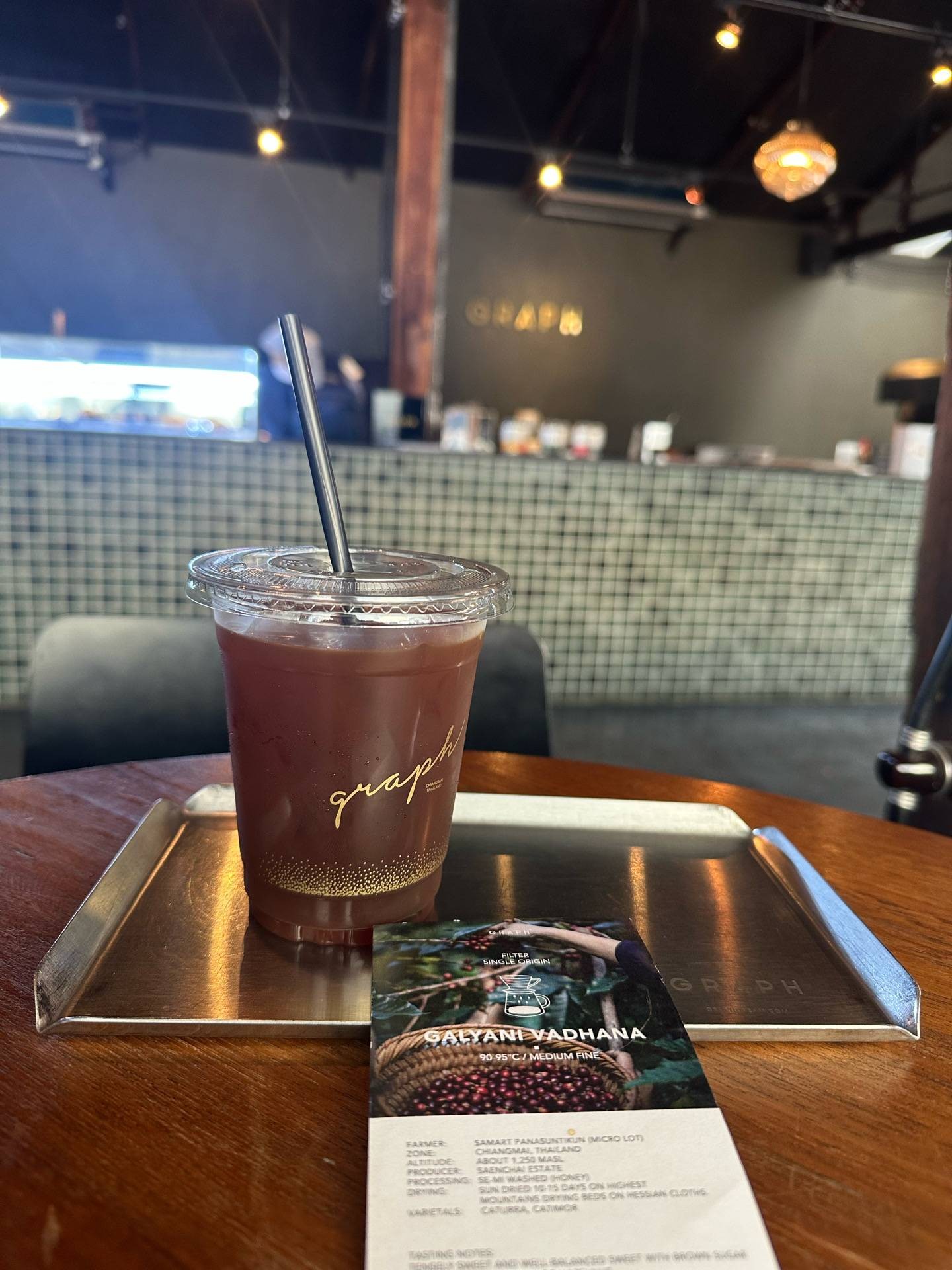 รีวิว GRAPH ground - กาแฟดี บรรยากาศได้