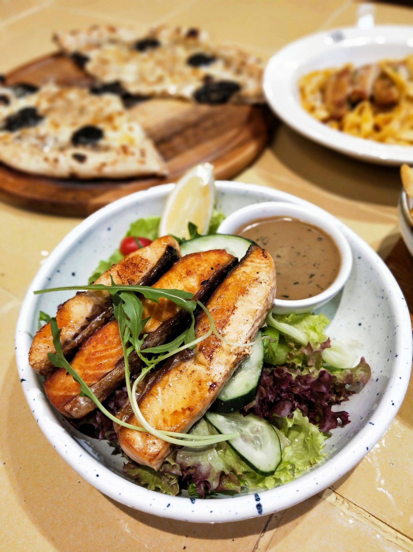 รีวิว Fam Time Steak and Pasta เทอร์มินอล21 พระราม3 - พิซซ่าทรัฟเฟิลดี ...