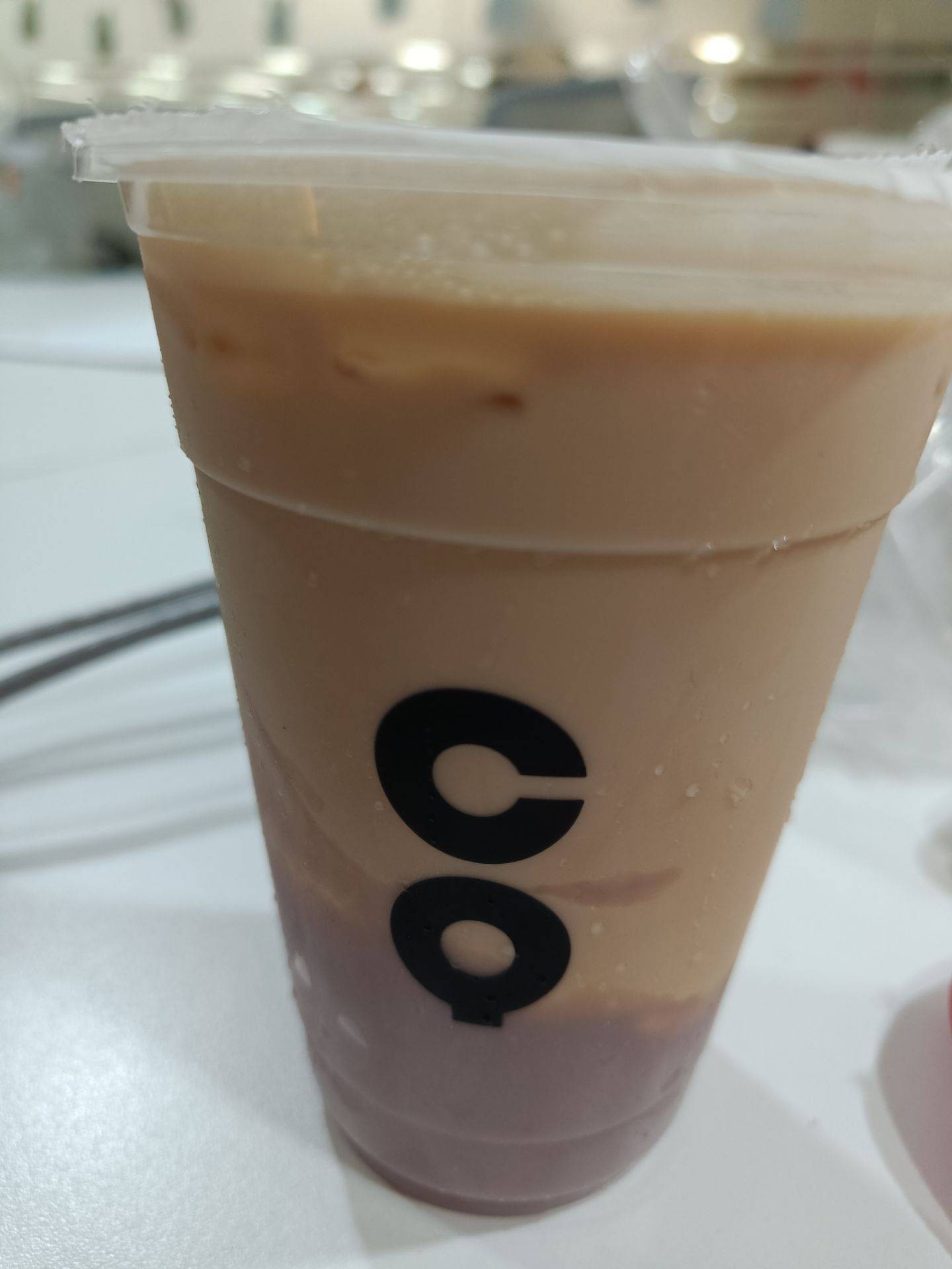 โคตรเผือก มิลค์ที • ราคา 65 บาท ร้าน CHUQ TEA สุรวงศ์