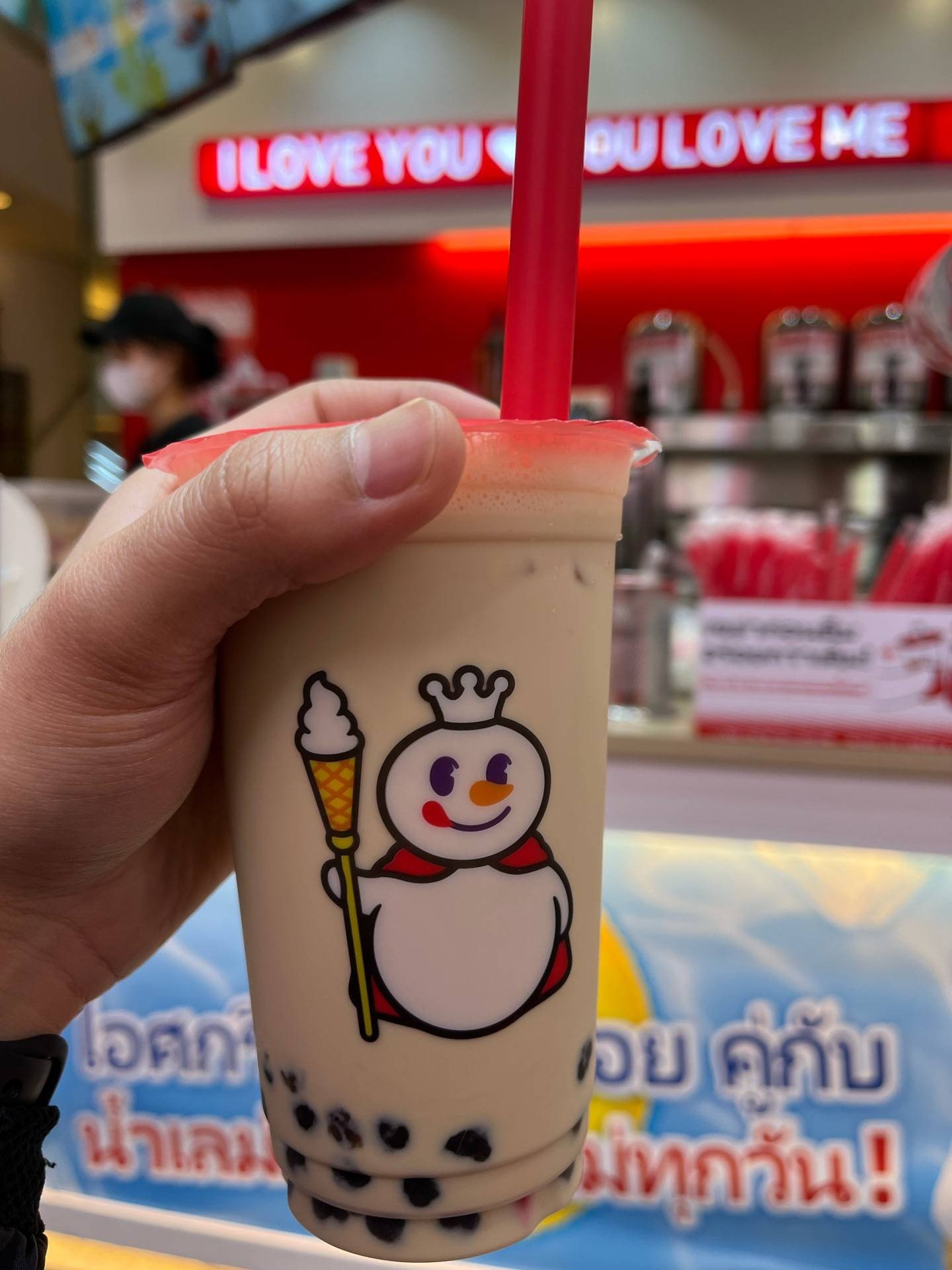 ชานมไข่มุก ร้าน Mixue Silom Complex