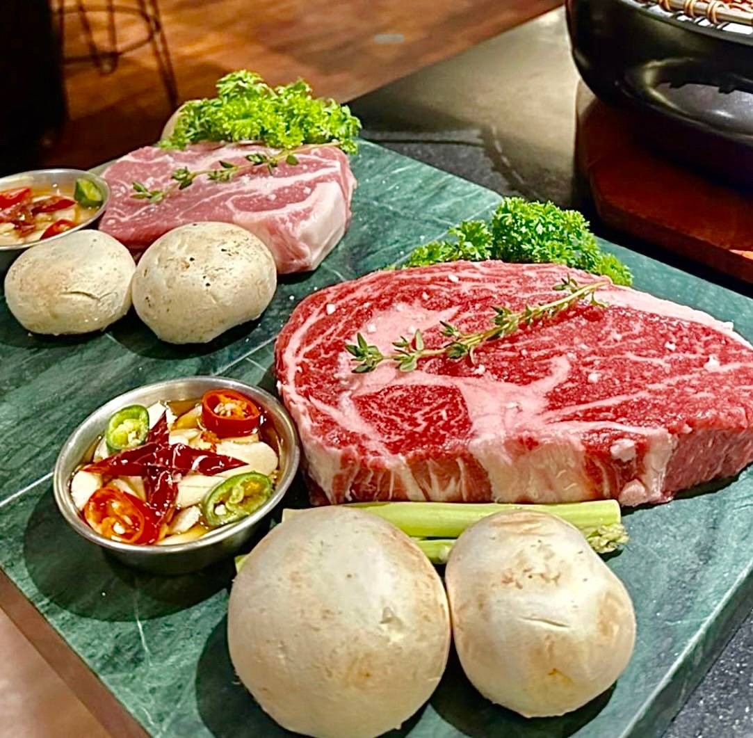 รีวิว Gamsa_aree - Gamsa aree เกาหลีแบบยกมาตั้ง ร้านนี้มีพนักงานช่วย ...