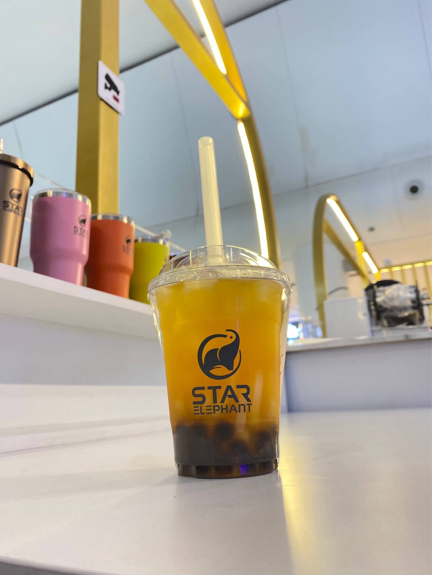 รีวิว STAR ELEPHANT Seacon Square - ชาเสาวรสบับเบิ้ล สตาร์ หวาน 25% ...