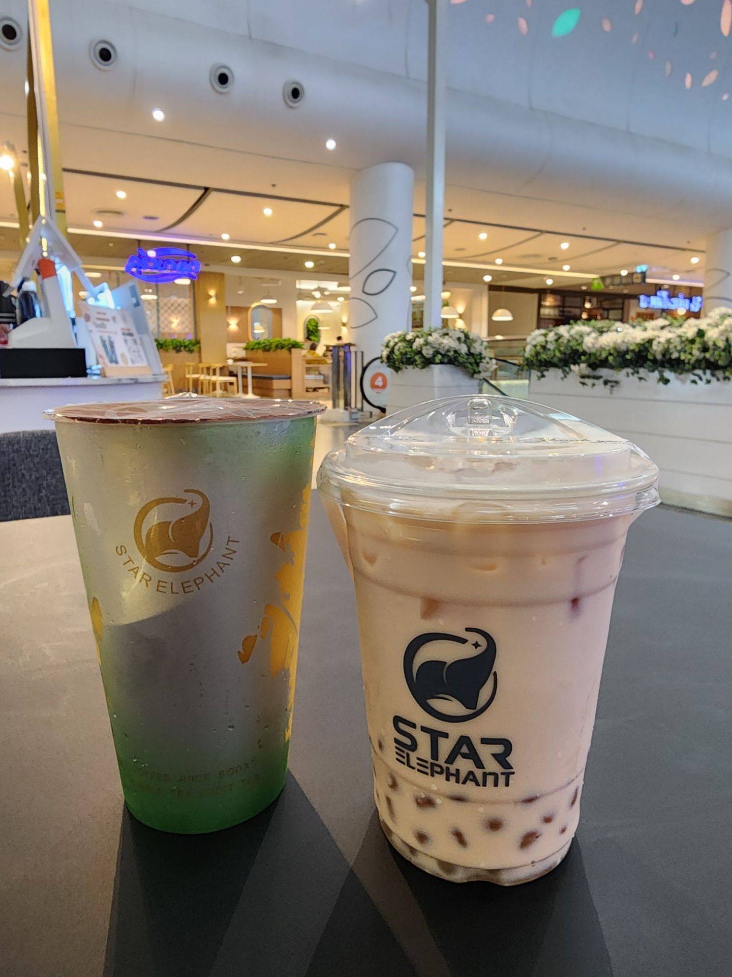 รีวิว STAR ELEPHANT Seacon Square - ชานมไข่มุกดอกหอมหมื่นลี้ ตัวชามี ...