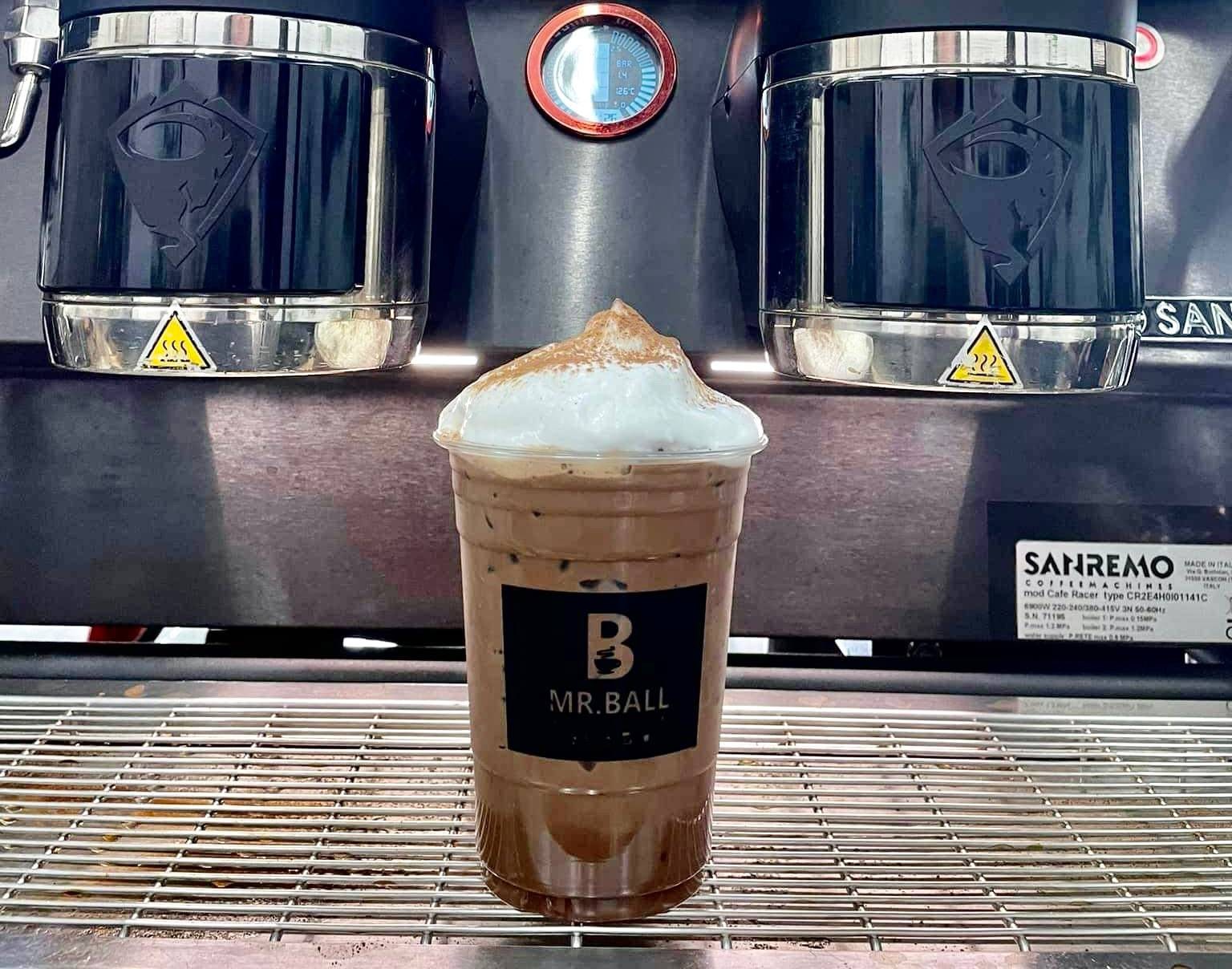 รีวิว Mr.ball Coffee - โกโก้เย็นเข้มข้น