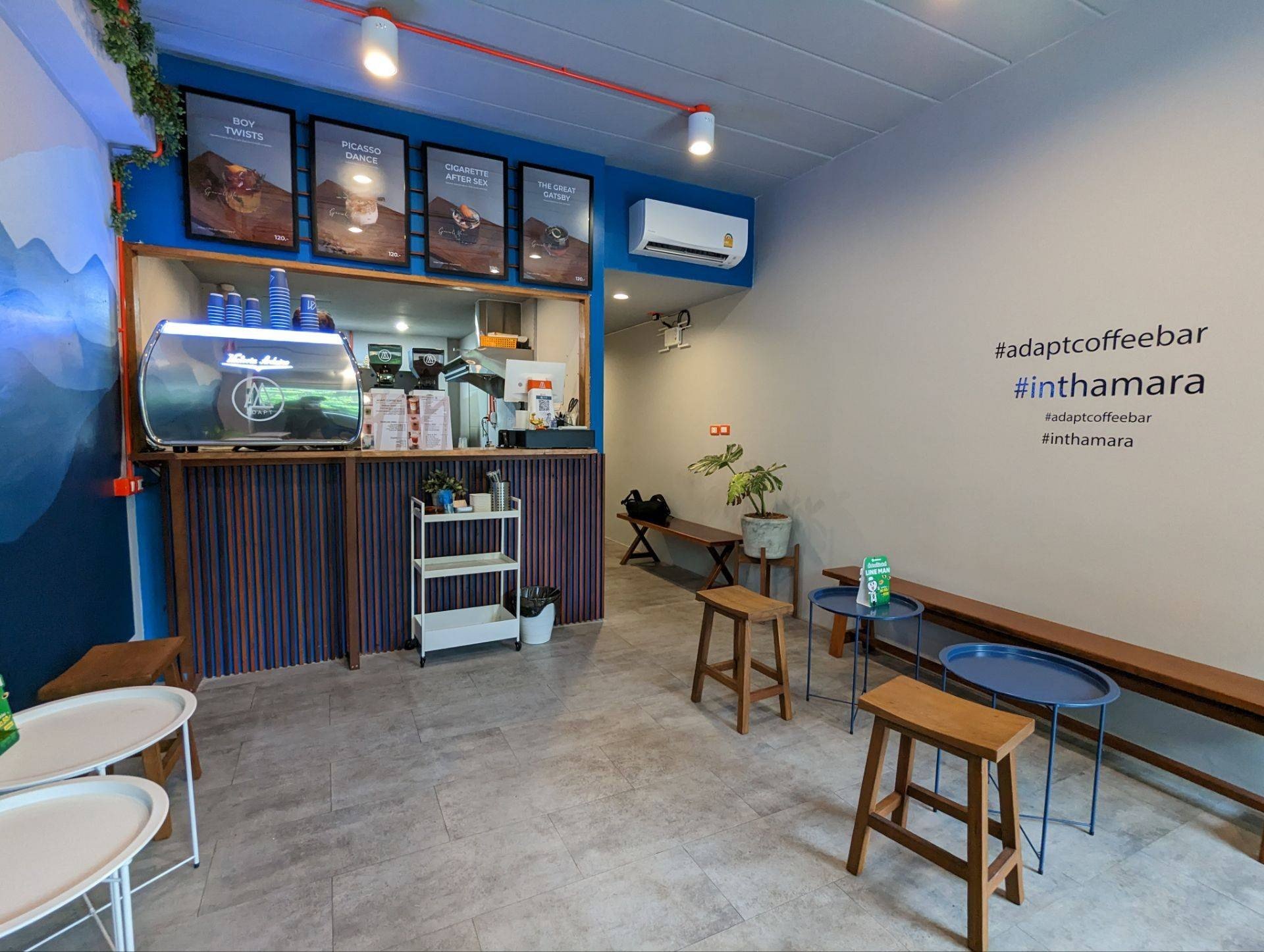 รีวิว ADAPT COFFEE BAR INTHAMARA อินทามระ 1/1 - กาแฟดี Americano คั่ว ...