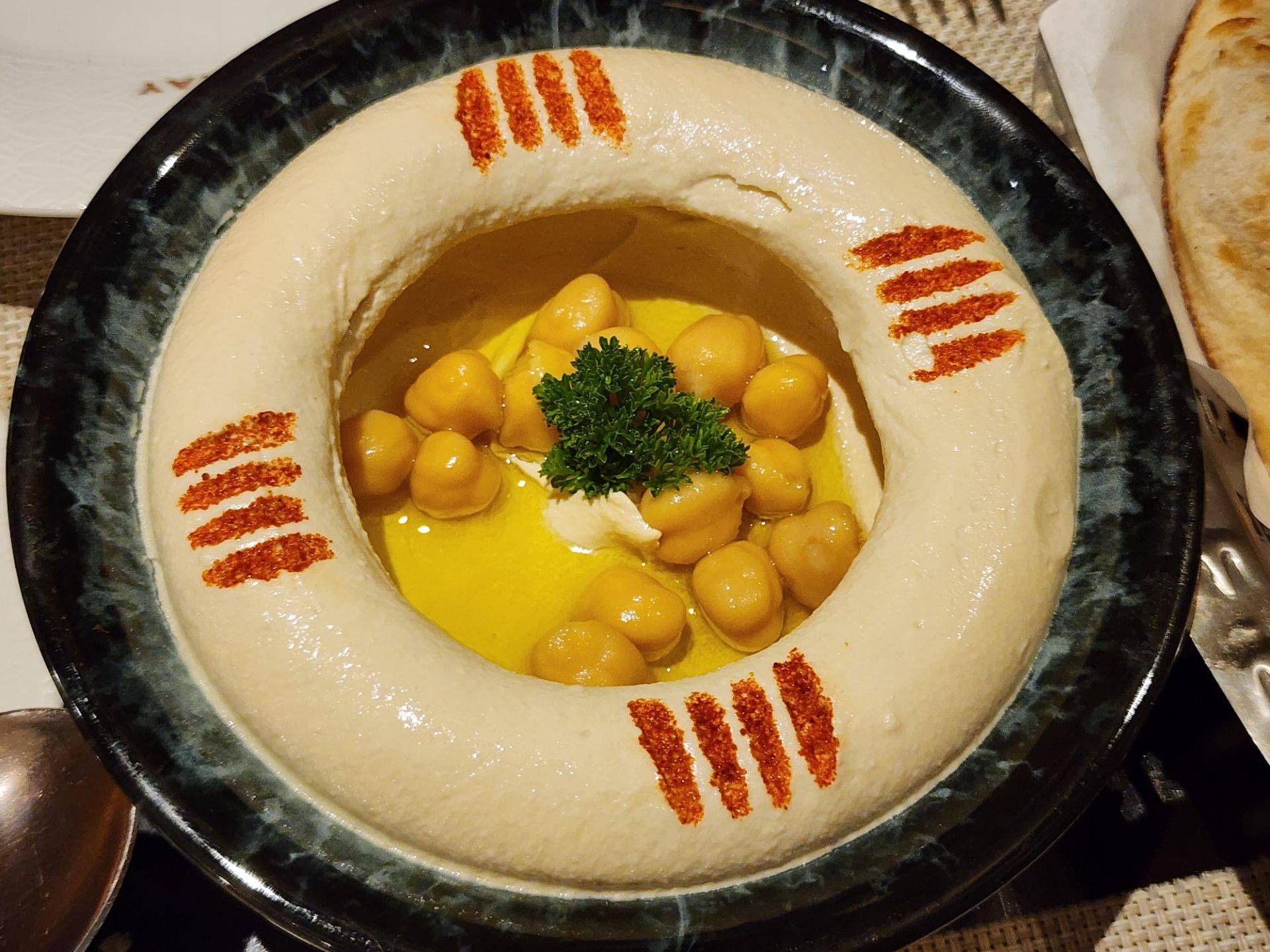 hummus ร้าน Al Saray Silom
