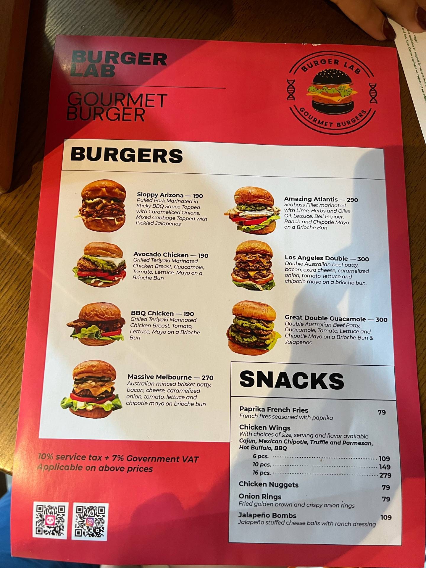 รีวิว Burger Lab Burger Lab สีลม - Burger lab x Cali-mex