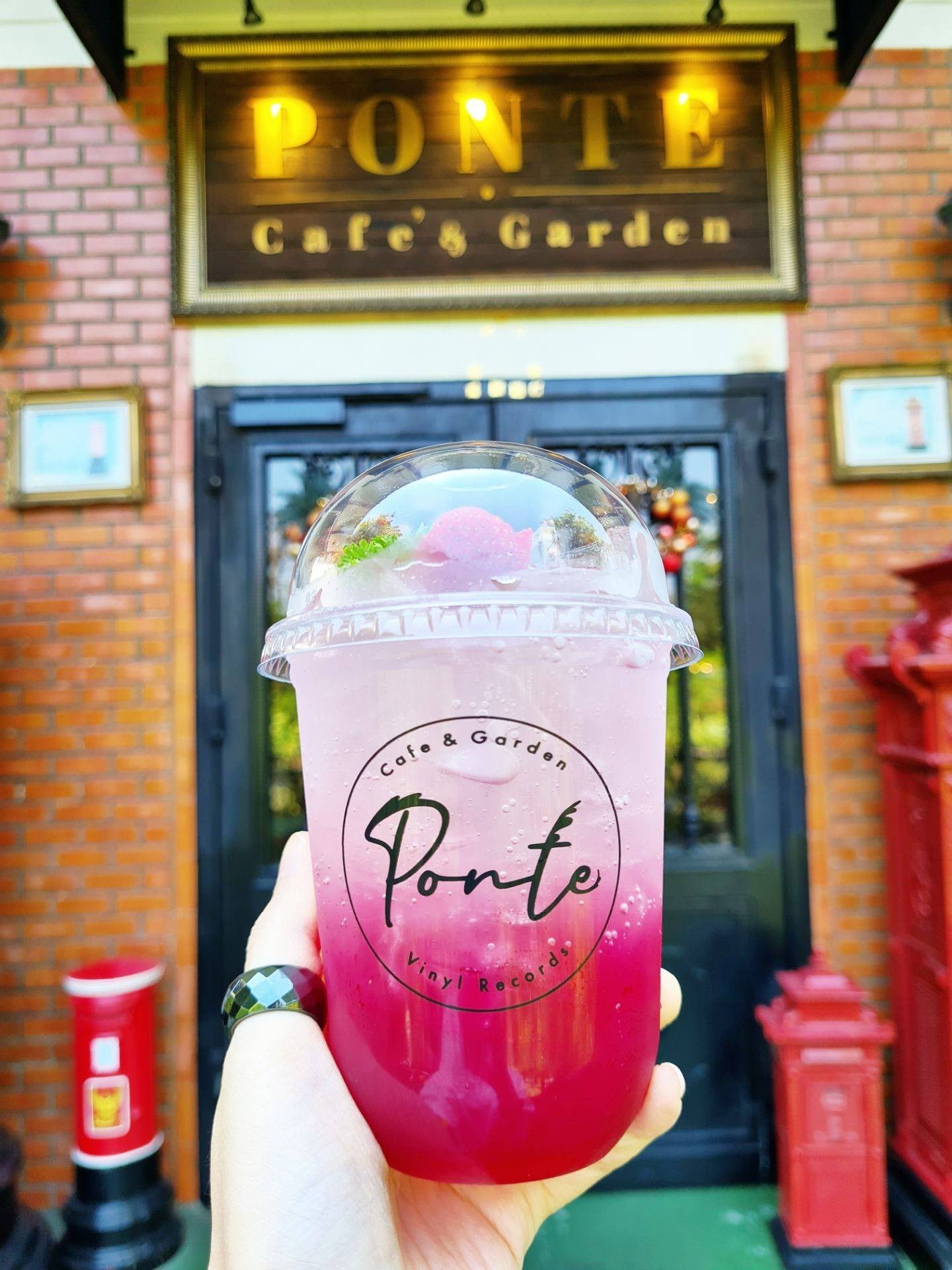 รีวิว PONTE CAFE - คาเฟ่ในสวนสวยร่มรื่นย่านกรุงเทพกรีฑา