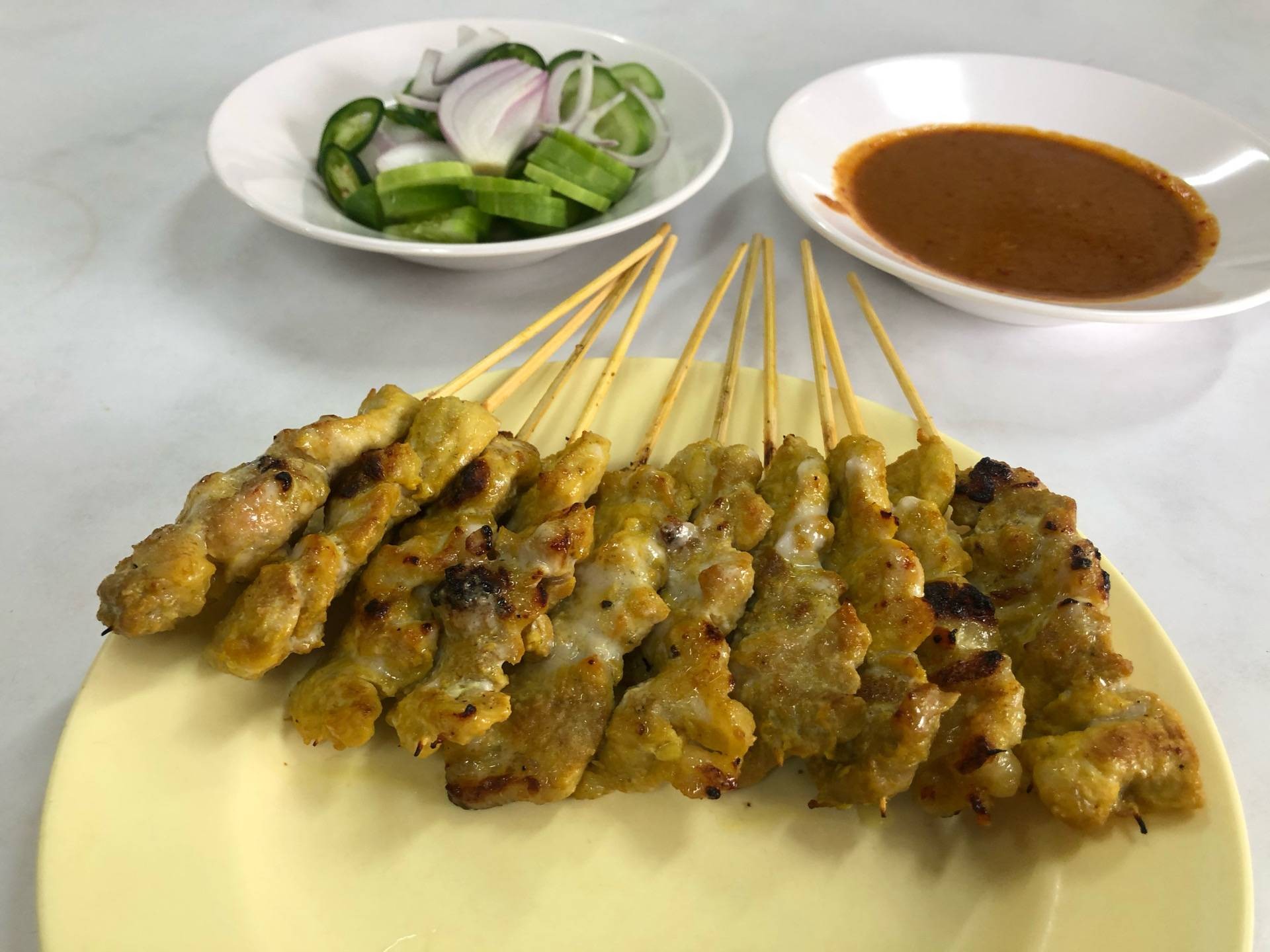 รีวิว ชองกี่ หมูสะเต๊ะ - Chong Kee moo satay ชองกี่ หมูสะเต๊ะ