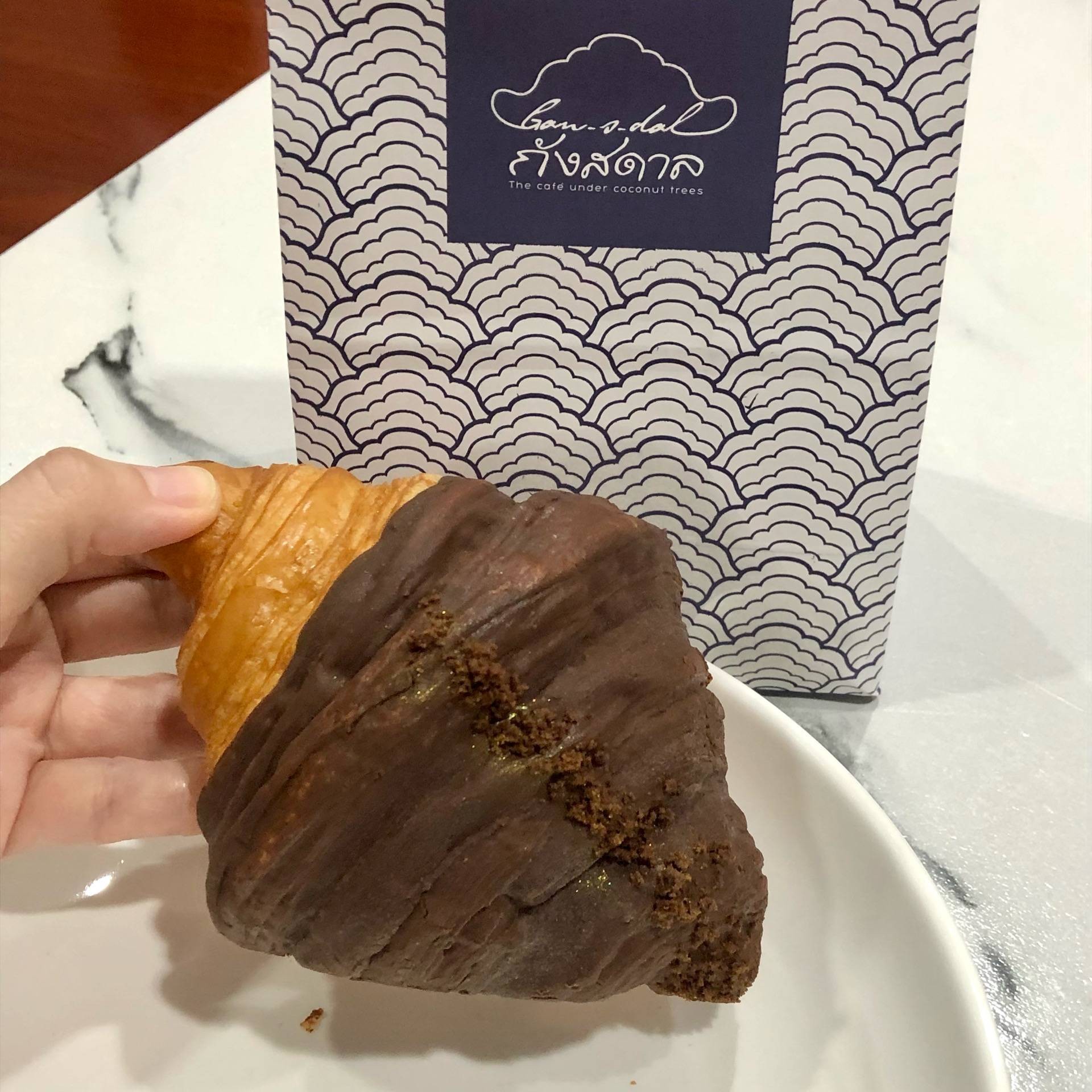 รีวิว Gansdal - 🥐 Gansdal.Amphawa #ครัวซองต์ เจ้าดังจากอัมพวา #ของดี ...