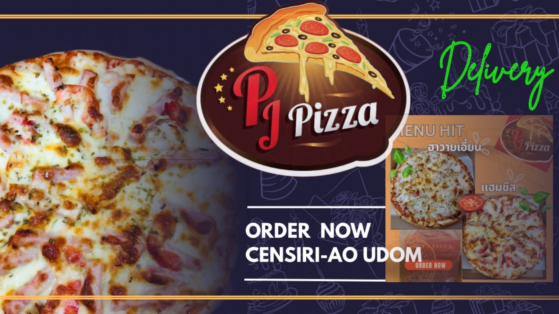 PJ PIZZA เซนสิริ-อ่าวอุดม - สั่งอาหารเดลิเวอรี | Wongnai x LINE MAN