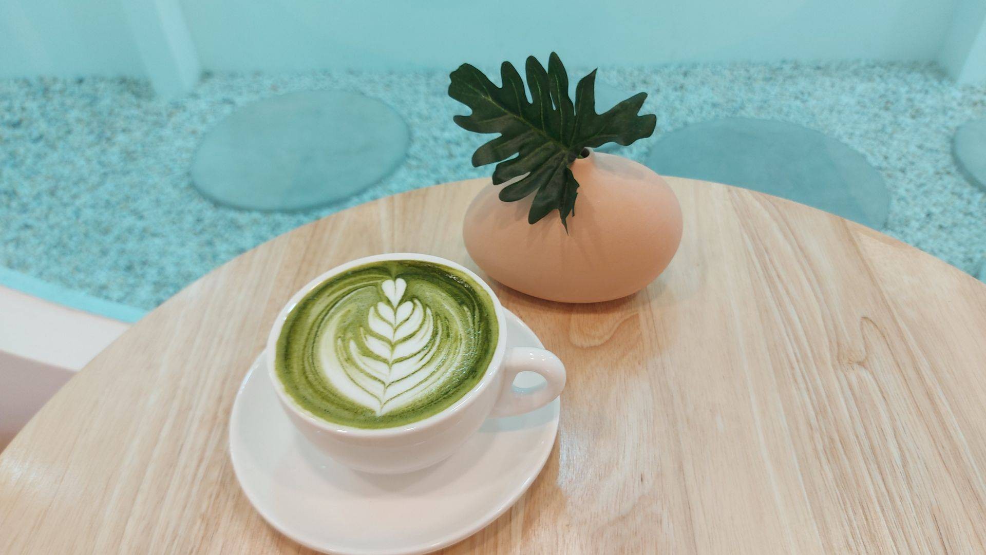รีวิว Dear December Cafe - - Hot Ujicha Latte เข้มข้นแต่ดื่มง่าย ไม่ขม ...