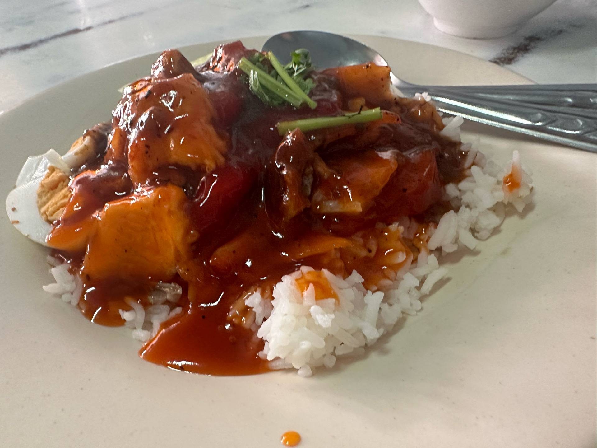 รูป ข้าวหมูแดงเรือเมล์