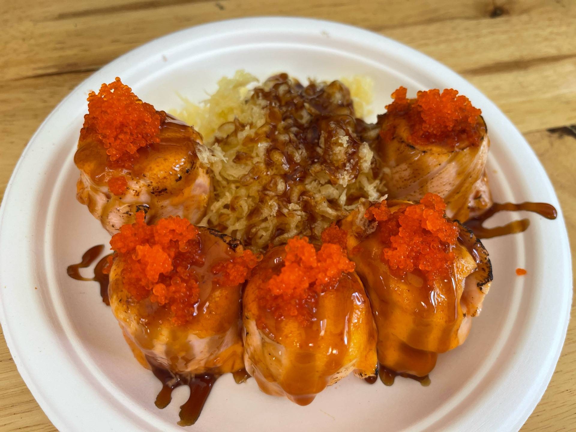 รีวิว Super salmon take away อ่าวอุดม - Super salmon take away