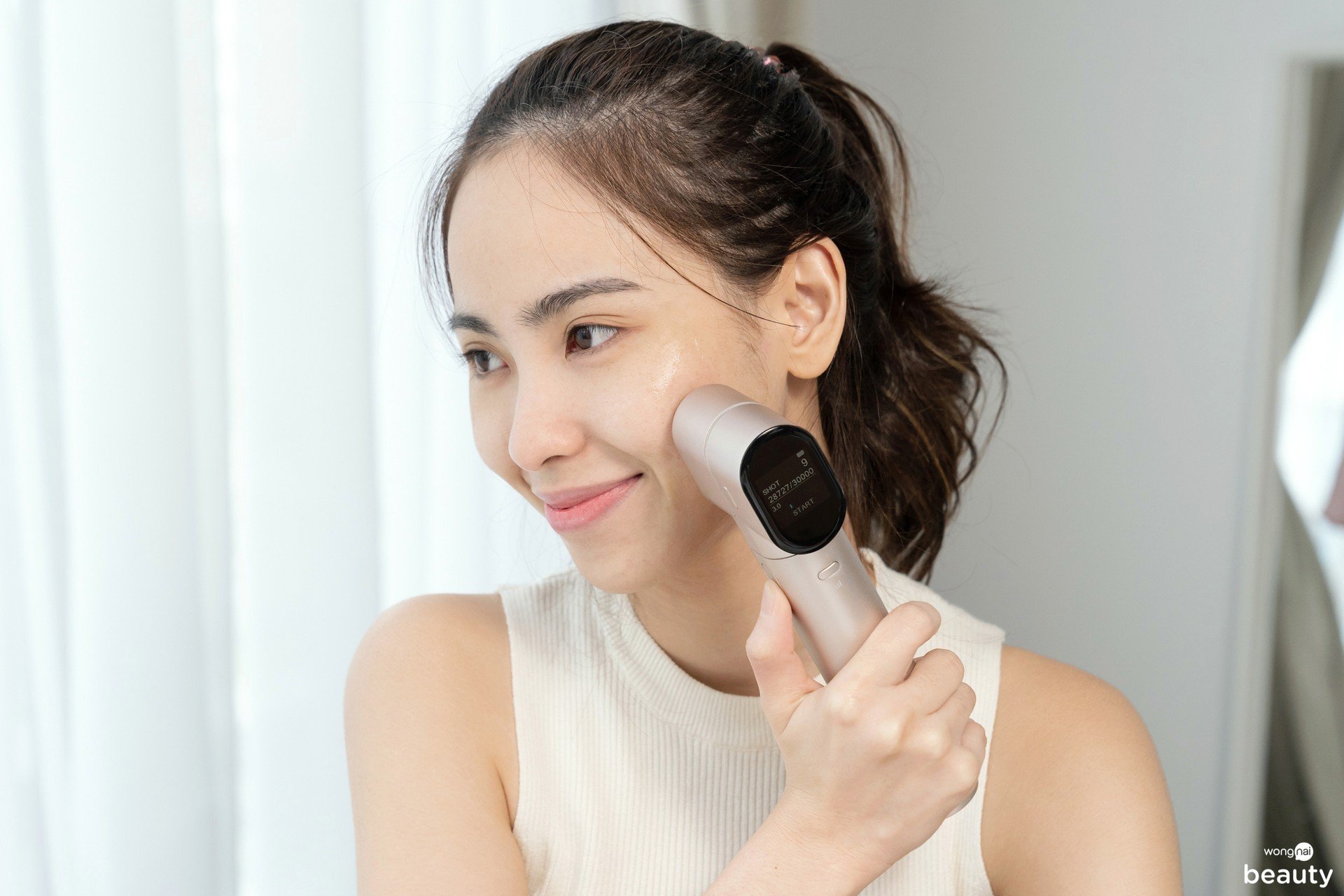 เคล็ดลับหน้าเด็ก ผิวยกกระชับแบบไม่ง้อคลินิก ด้วยเครื่องไฮฟู nuuz me