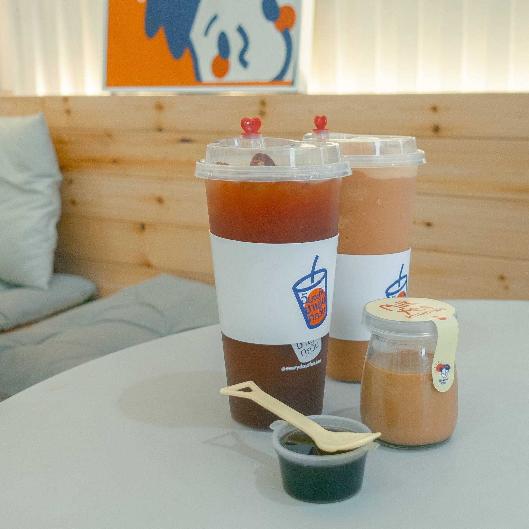 รูป ฉันจะกินชาเย็นทุกวัน x Better Beam café Chula Soi 12