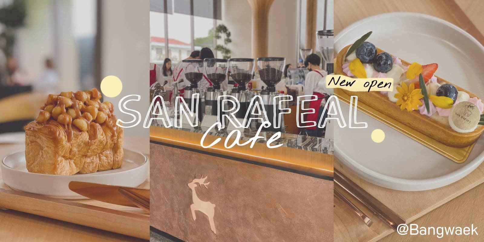 รีวิว SAN RAFAEL CAFE ซาน ราฟาเอล - คาเฟ่เปิดใหม่สไตล์มินิมัลแบบบิ๊กๆ ...
