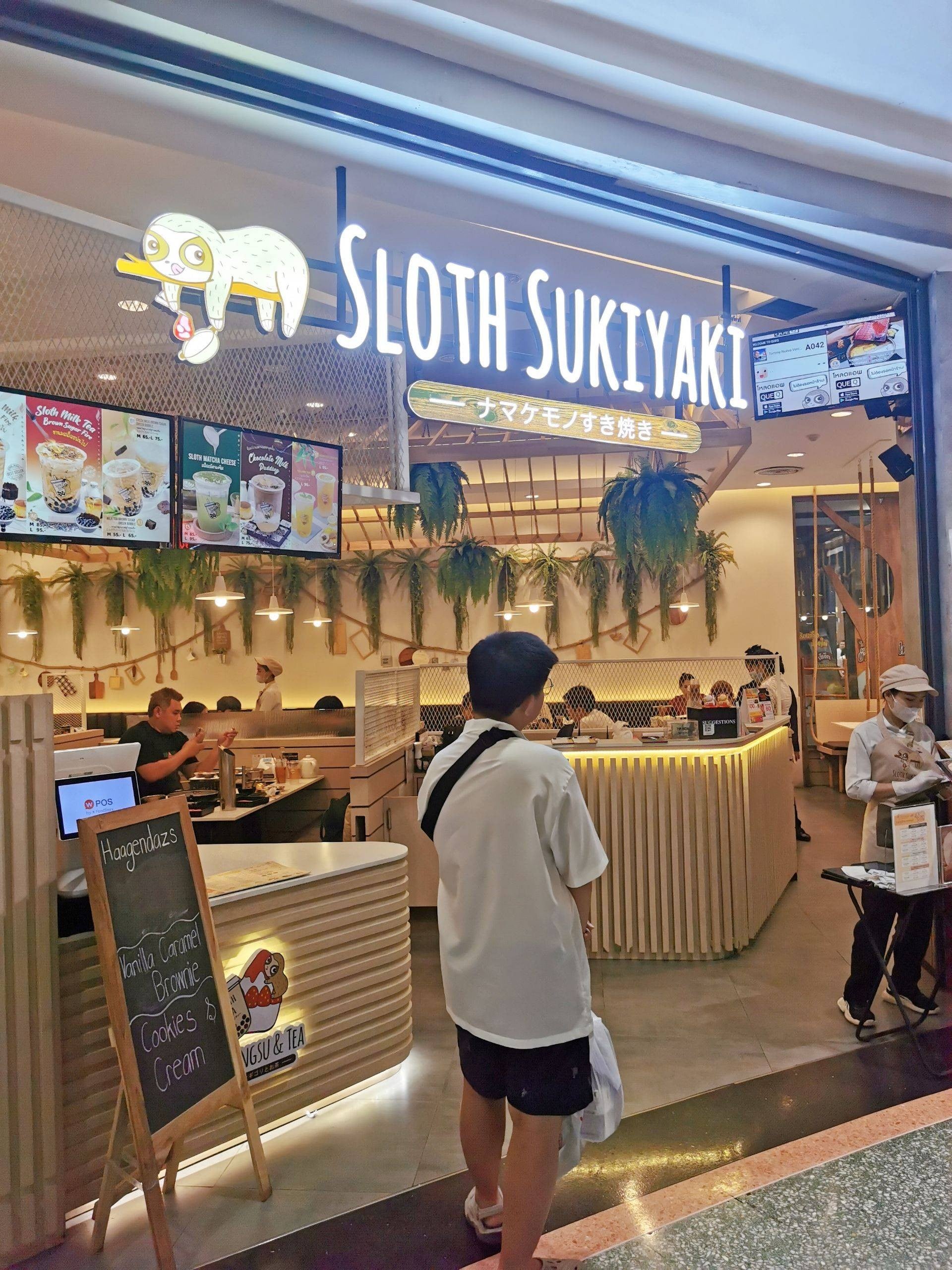 รีวิว Sloth Sukiyaki เซ็นทรัลพลาซ่า พระราม 2 - Sloth Sukiyaki สาขา ...