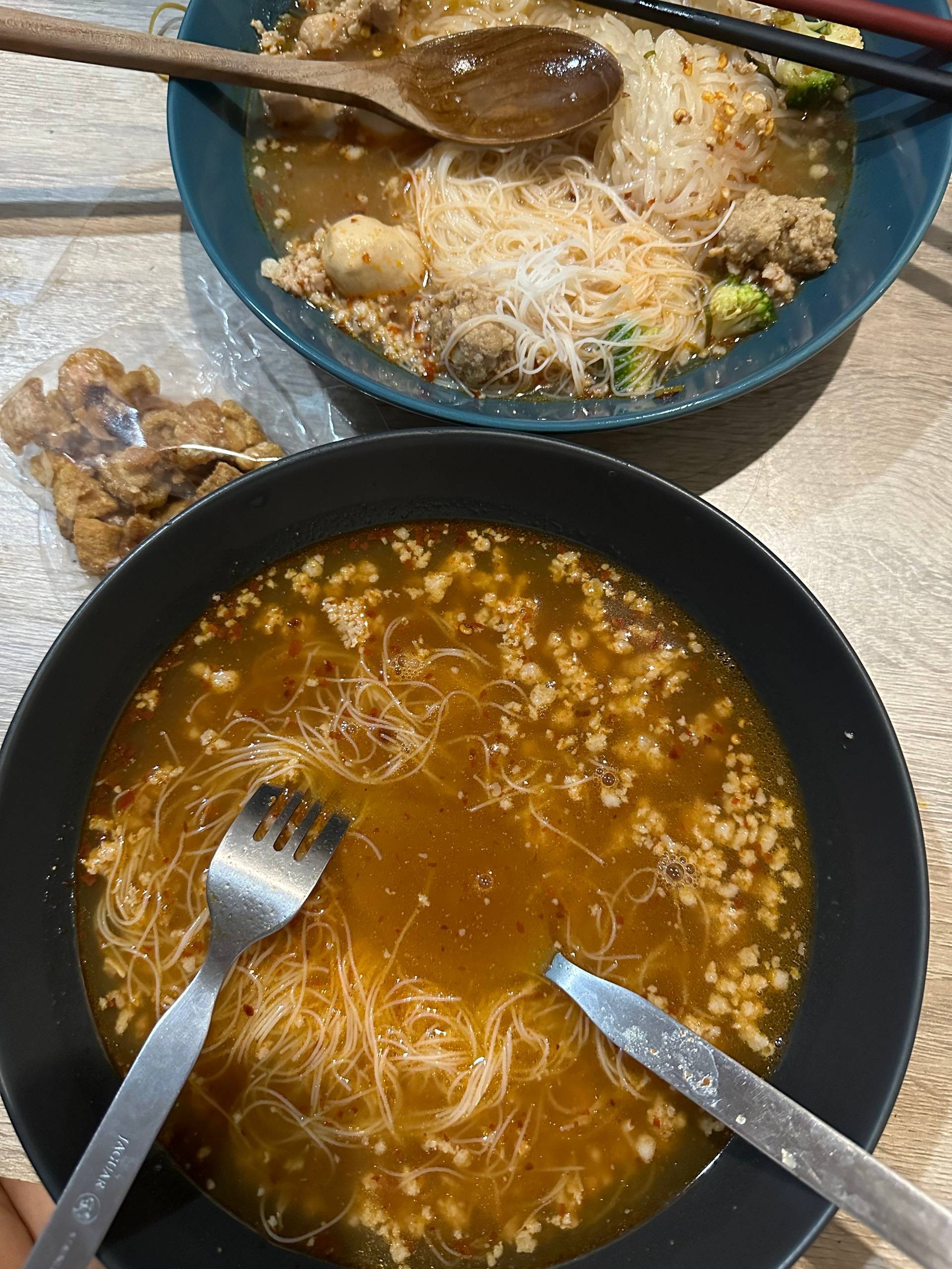รีวิว ก๋วยเตี๋ยวต้มยำบล็อคโคลี่