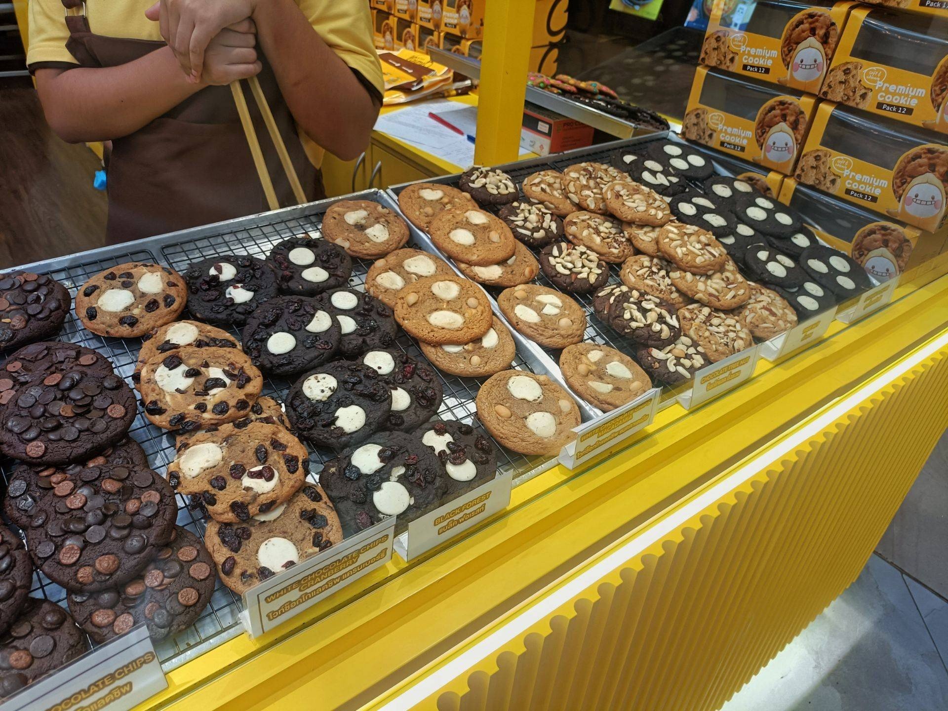 รีวิว Grainey premium soft cookie Siam center - 🧁🍪 คุกกี้ราคาน่ารัก ...