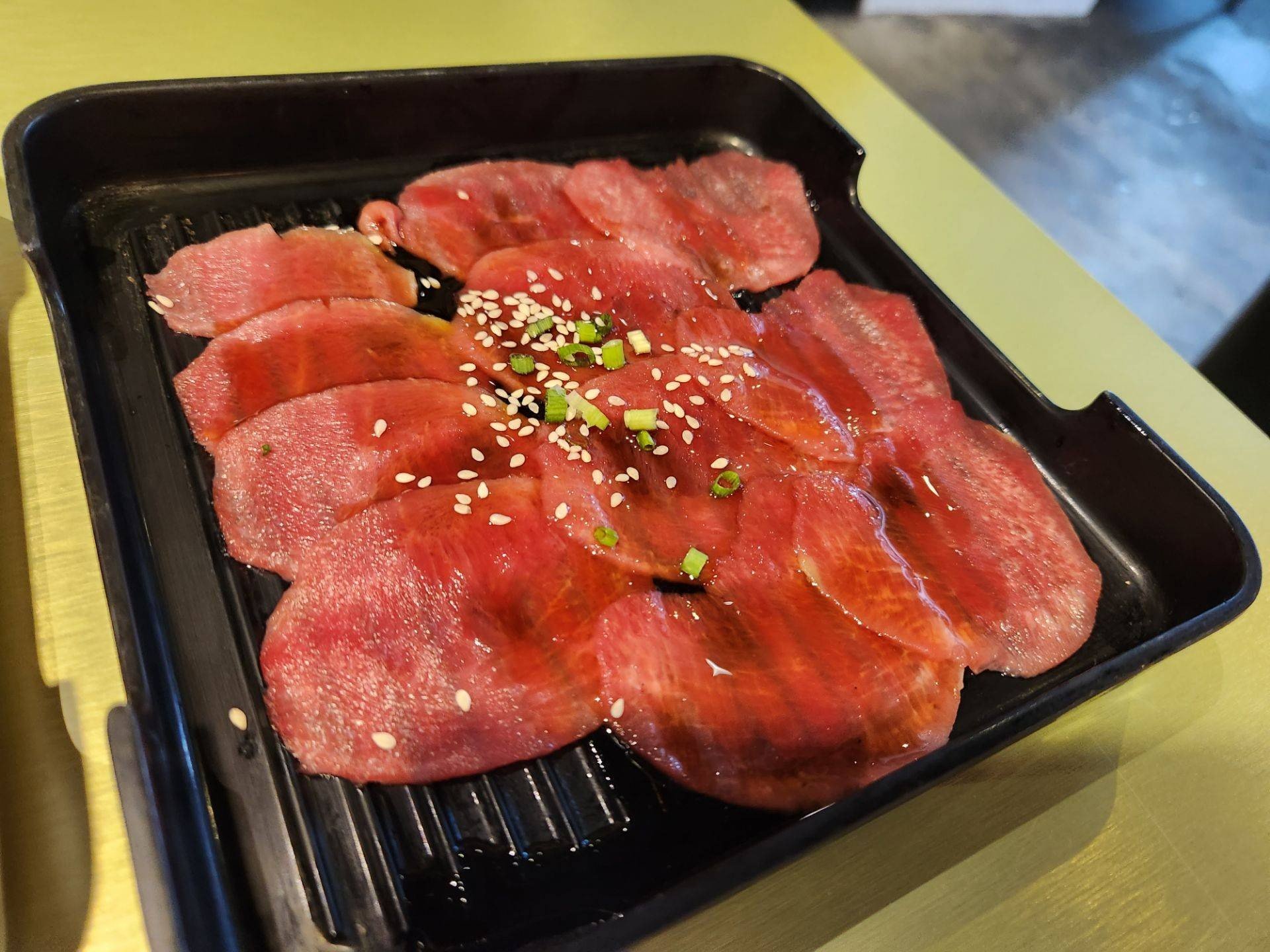 ลิ้นวัว ร้าน Waq Yakiniku The Explace กาญจนาภิเษก