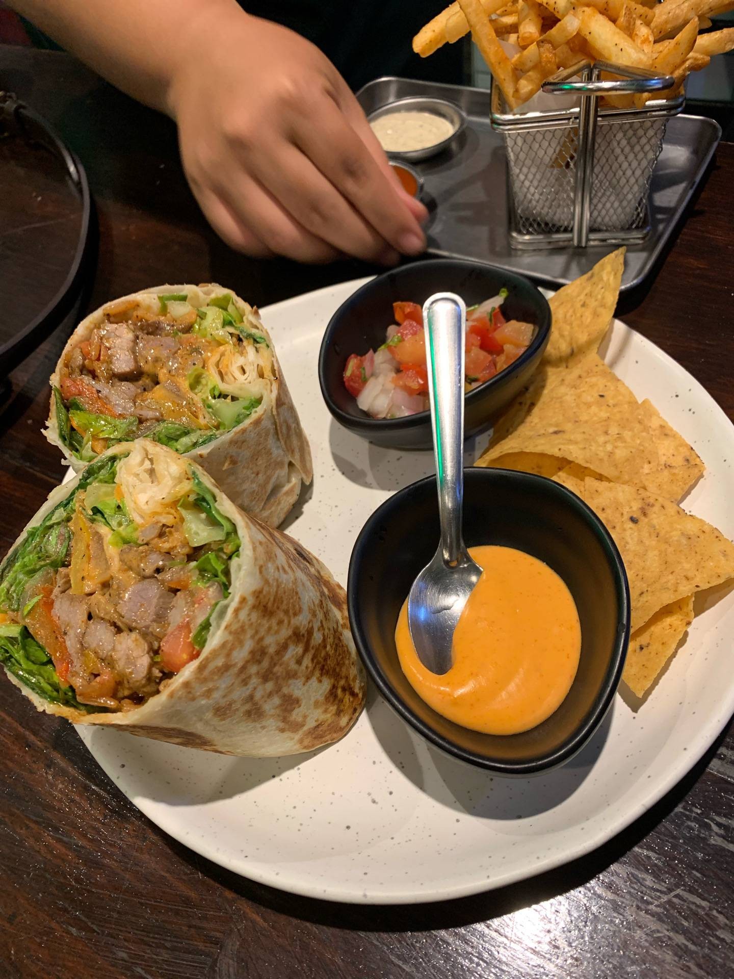 Spicy Wrap ร้าน Wraptor อารีย์