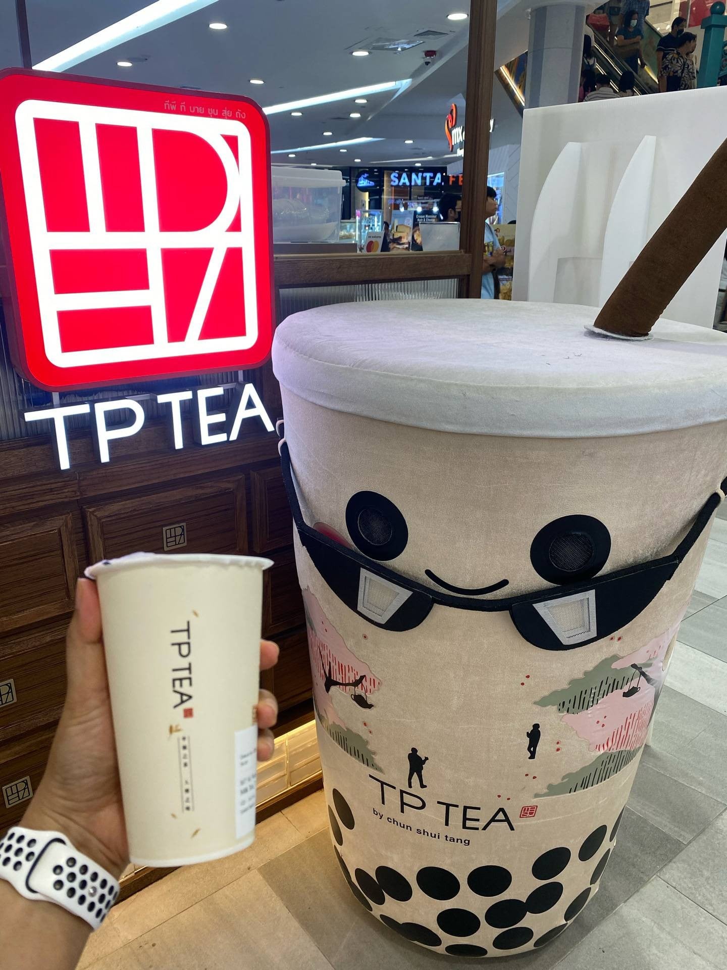 M7. (M) Pearl TP Milk Tea (TieGuanYin Tea) ร้าน TP TEA Thailand Fashion ...