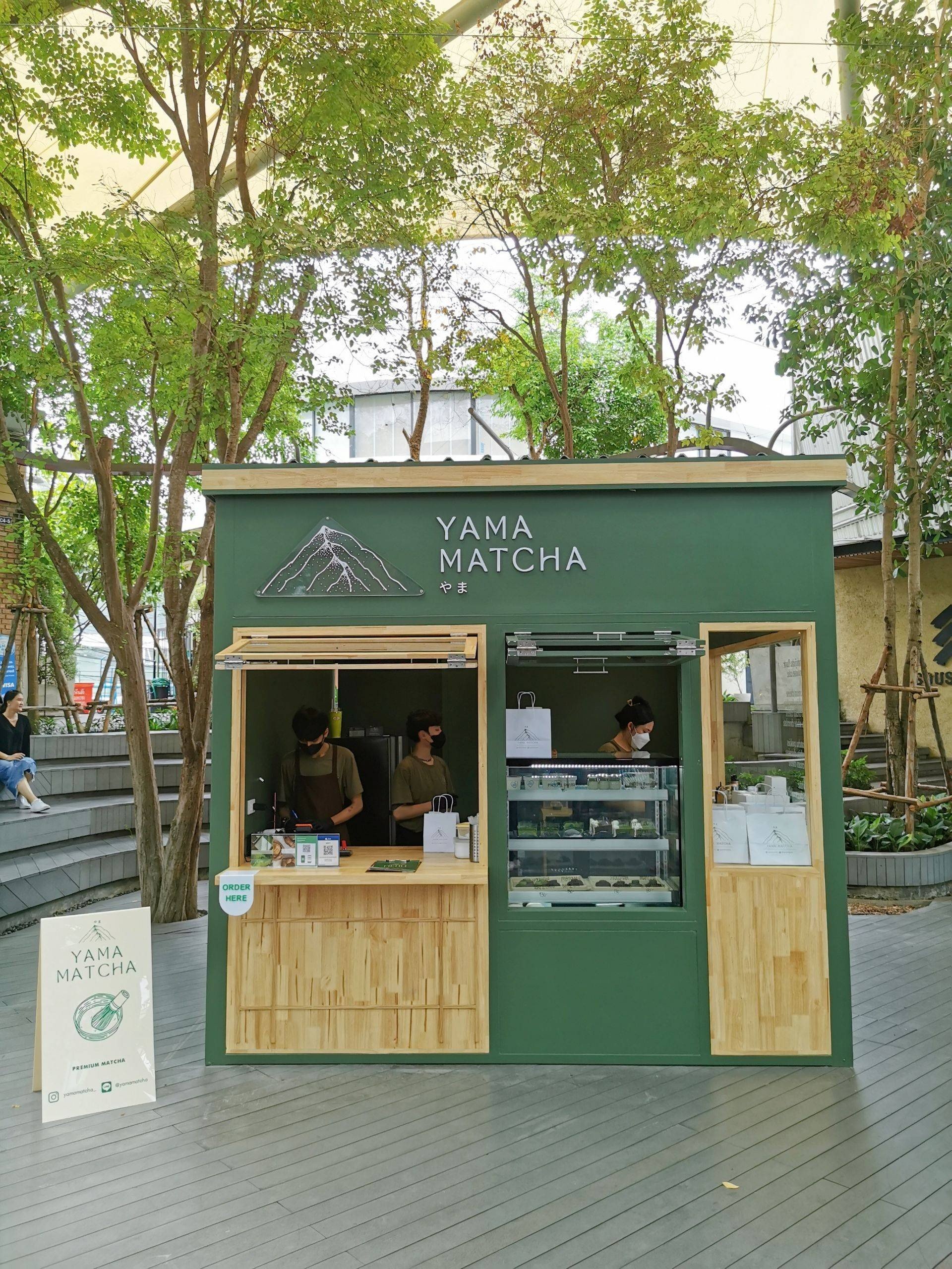 รีวิว Yama Matcha (pop Up Booth At The Circle) Pop up booth at The ...