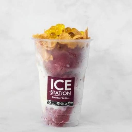 ร้าน ไอศครีมบลูเบอรี่โยเกิร์ตเกล็ดหิมะ ICEStation & เฉาก๊วยเต็งหนึ่ง หัวหมาก18 | รีวิวร้านอาหาร