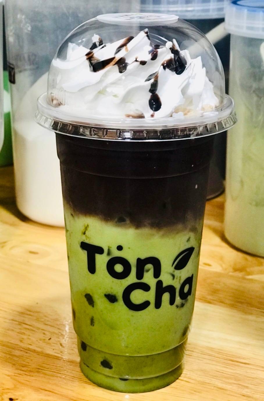 ร้าน Ton cha ชานมไข่มุก สาขาตลาดป่ามะพร้าว | รีวิวร้านอาหาร