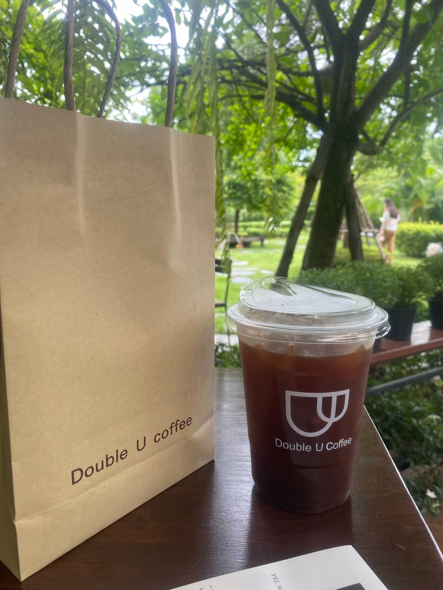 รีวิว Double U Coffee - กาแฟดี ขนมดี บรรยากาศดี บริการดี มีทั้งห้องแอร์ outdoor สวน และห้อง ...