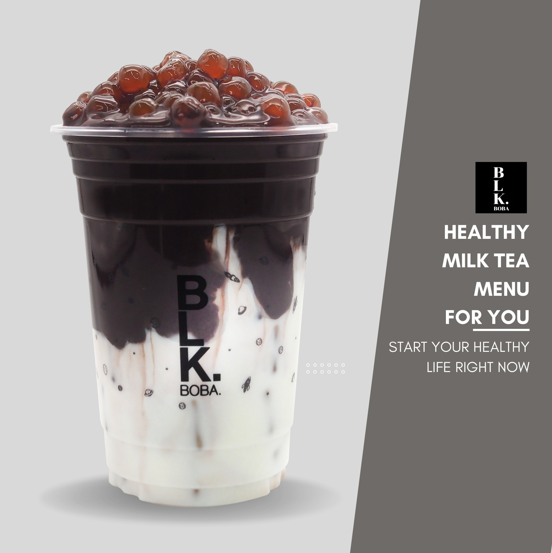 ร้าน blk.boba แดนเนรมิตร | รีวิวร้านอาหาร