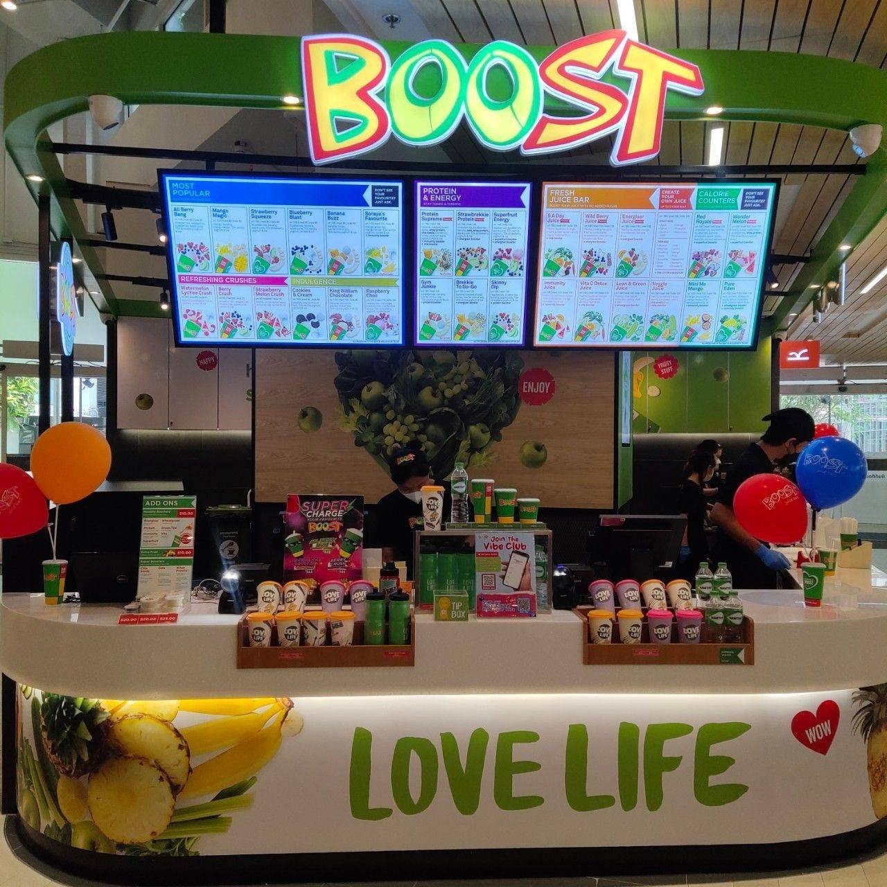 รีวิว Boost Juice Bars Marche 55 - Boost Juice bar