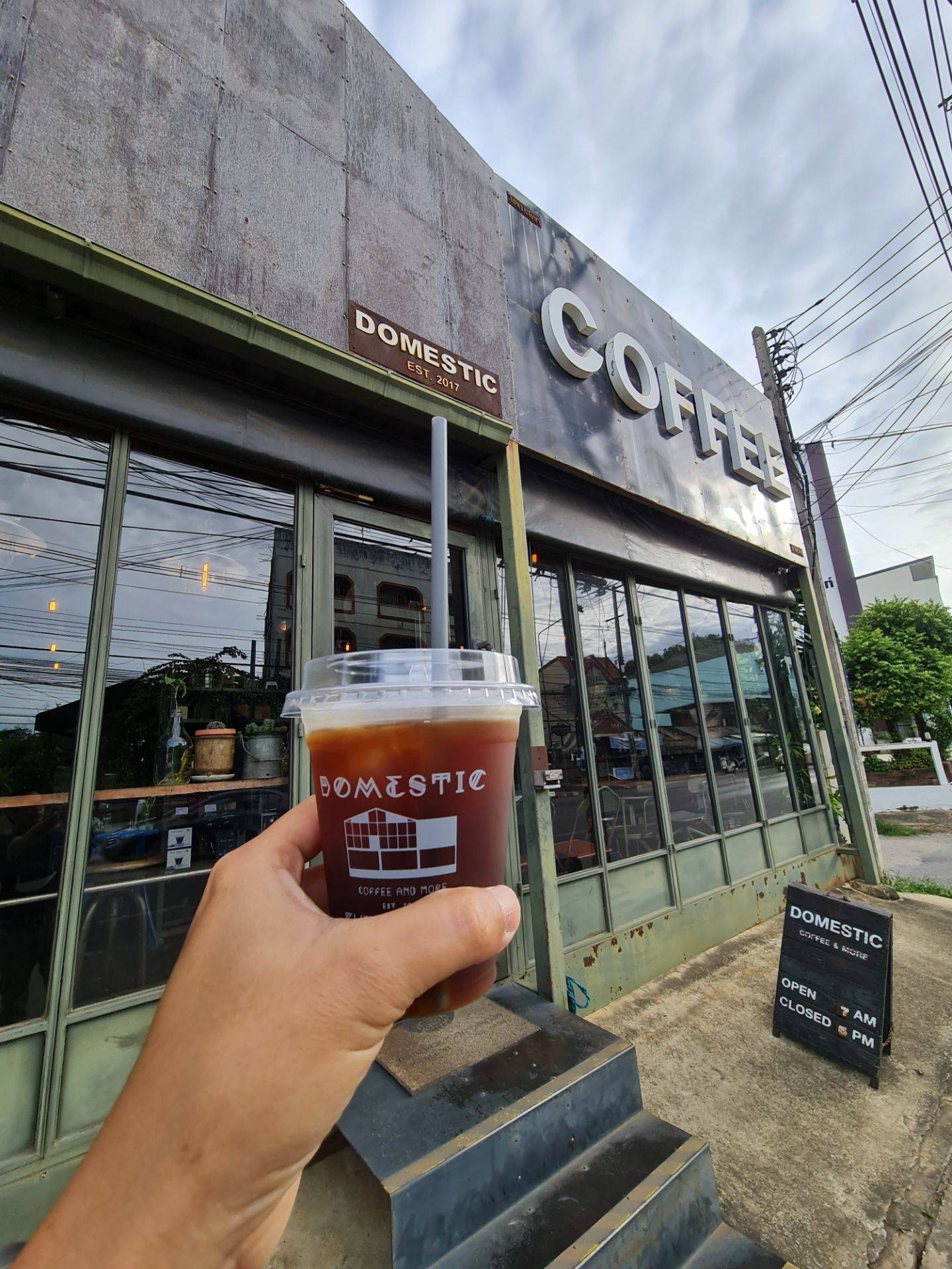 รีวิว Domestic Coffee&more - ร้าน กาแฟสเปเชียลตี้ เปิดตอนเช้า Special ...