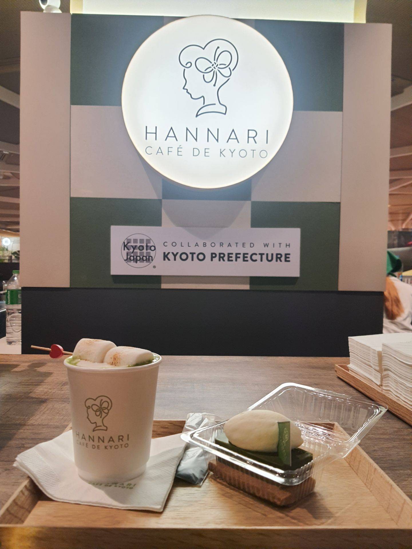 รีวิว Hannari Cafe De Kyoto เซ็นทรัลเวิลด์ - Hannari matcha