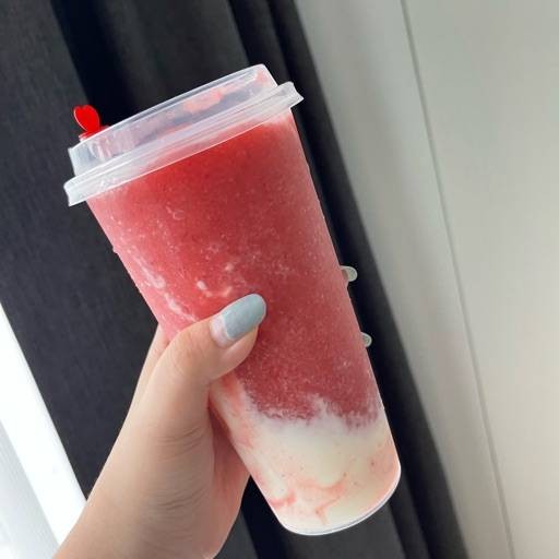 ร้าน Strawberry Yogurt ปั่นสดจากผลไม้จริง บางกรวย | รีวิวร้านอาหาร