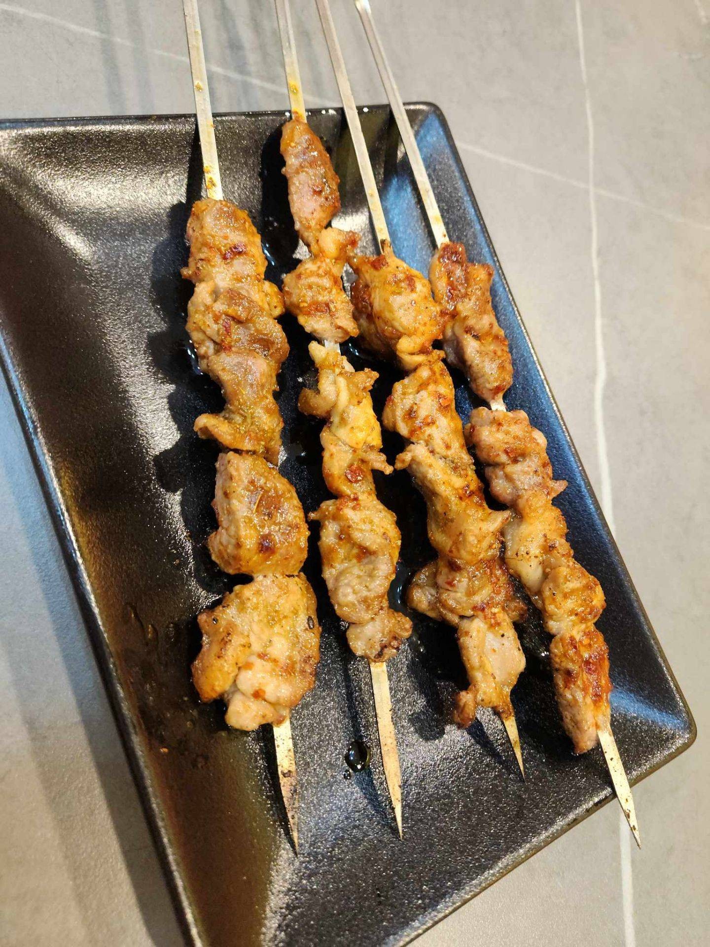 Mutton Bunch 50.- • เนื้อแพะบดผสมเครื่องเทศเสียบแท่งเหล็กย่าง แท่งละ 50 ...