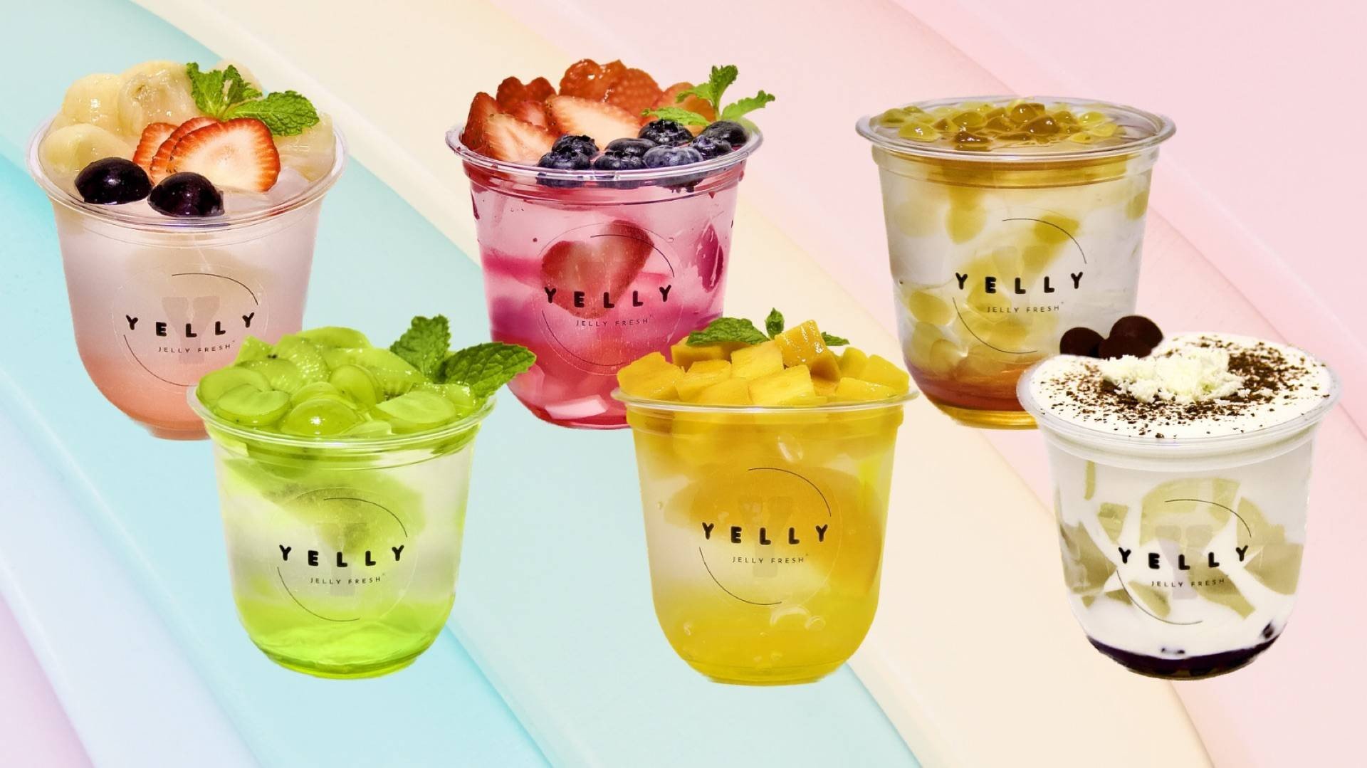 Yelly Jelly Fresh เจลลี่เย็นเฉิงตู (ปิงเฝิ่น) - สั่งอาหารเดลิเวอรี ...