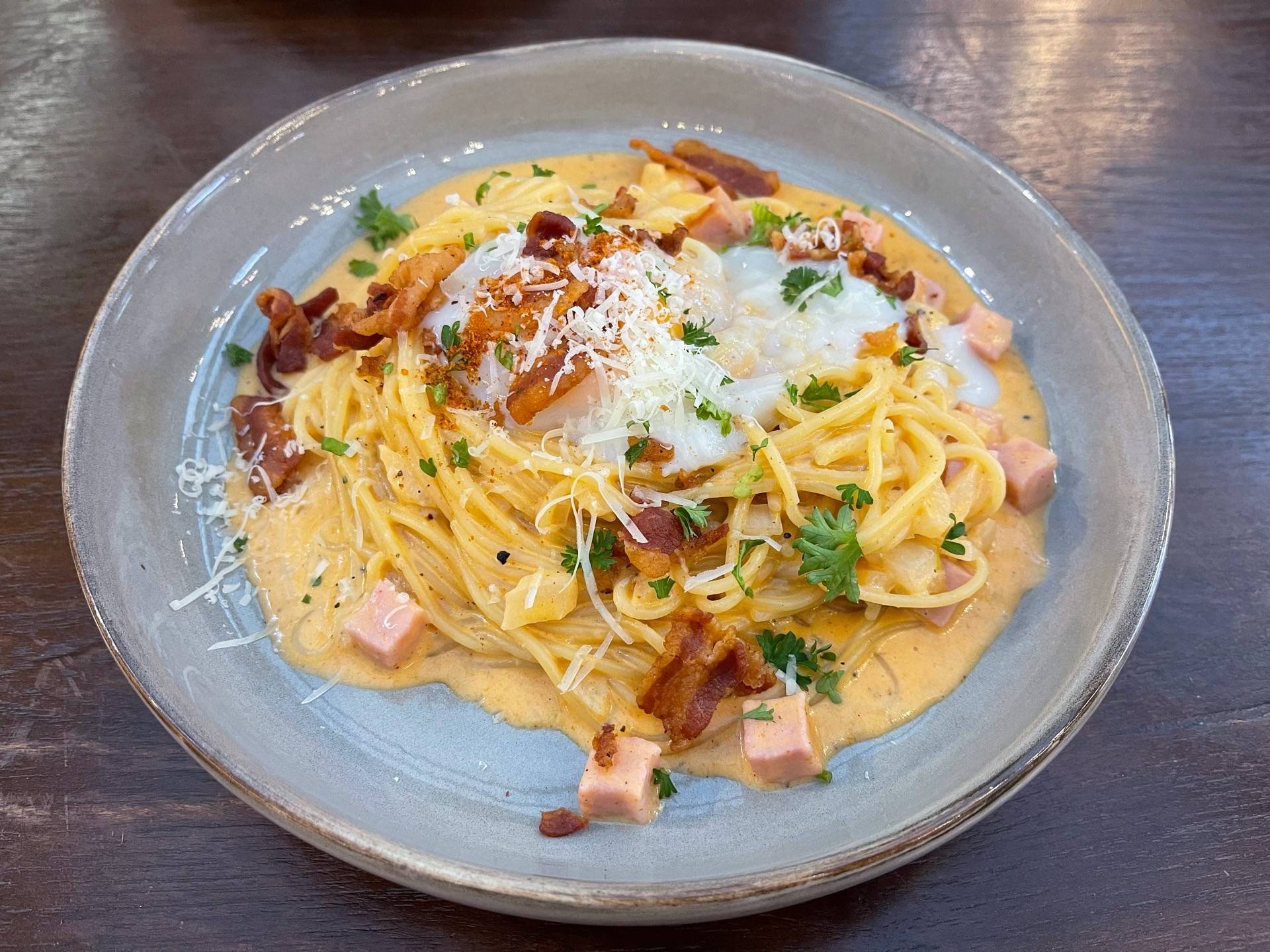 รีวิว Pasta Ama Siam Center - พาสต้างานดีมีหลายสาขา