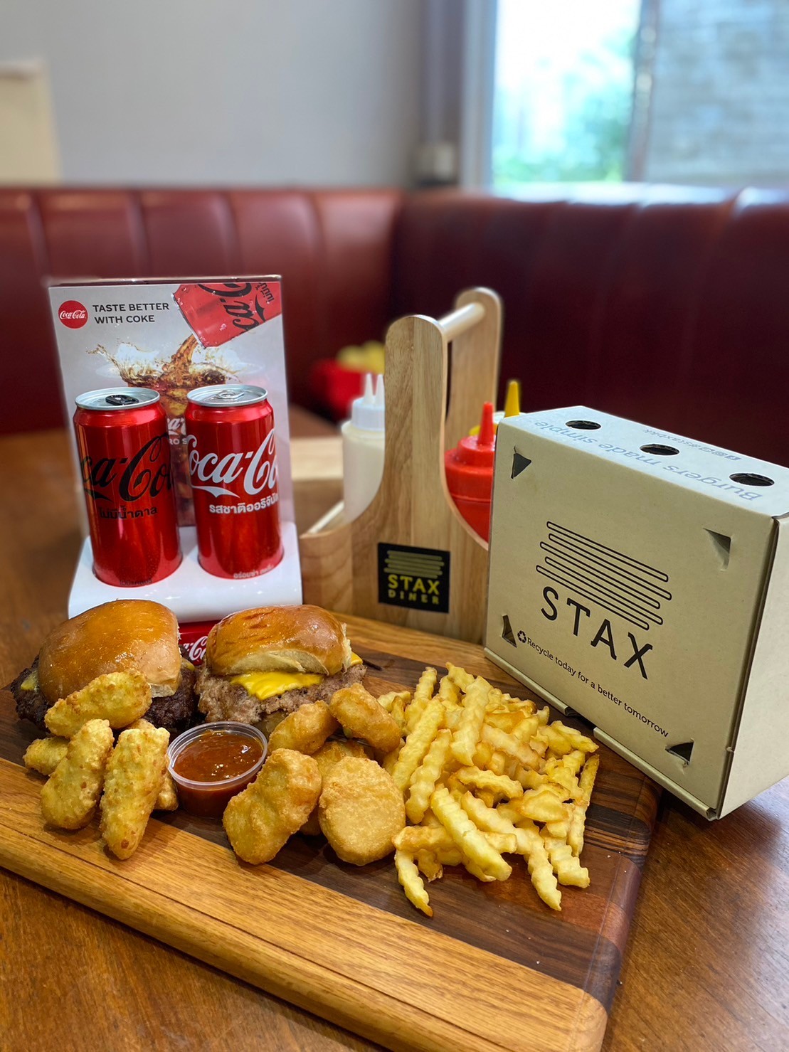 ดีลส่วนลดพิเศษร้าน Stax Burger set STAX Cheese Burger (Beef or Pork ...