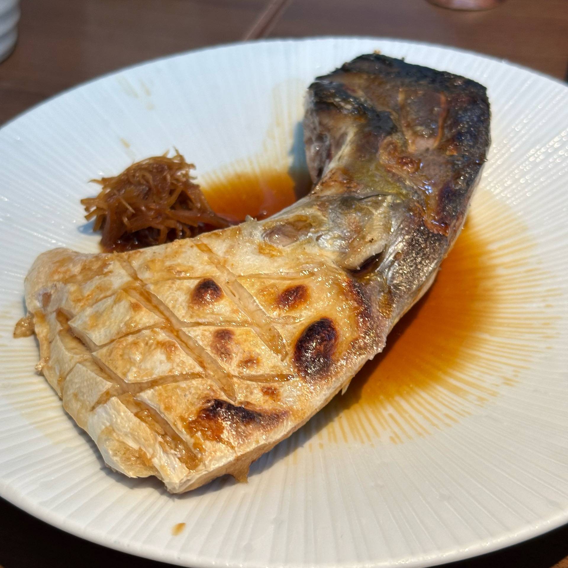 Buri Kama Teriyaki ร้าน Misho