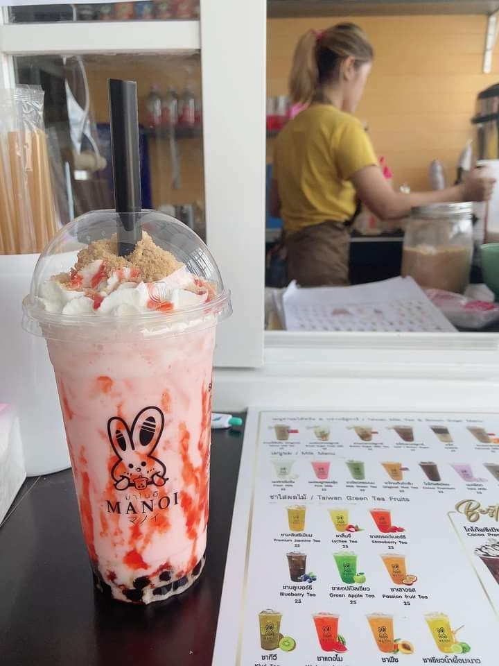 ร้าน ้ร้านน้ำ MANOI มา-โน-อิ (ท่าข้าม) ท่าข้าม อ.พุนพิน | รีวิวร้านอาหาร